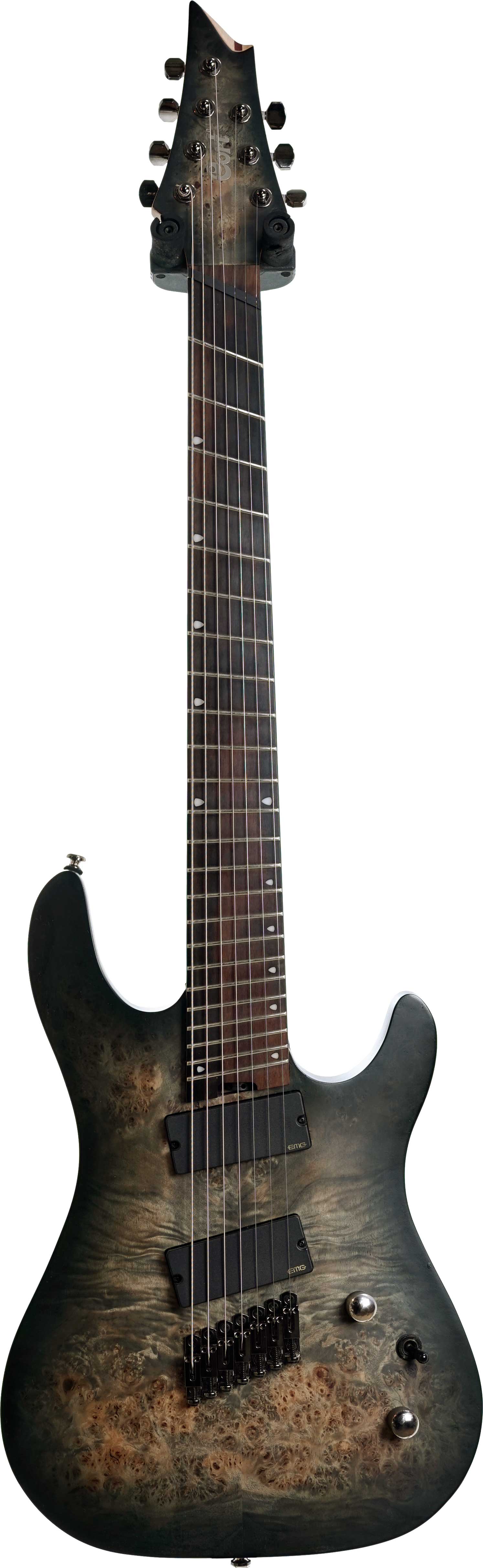 Cort KX500MS 7 String Multiscale Stardust Black (Pre-Owned) | guitarguitar