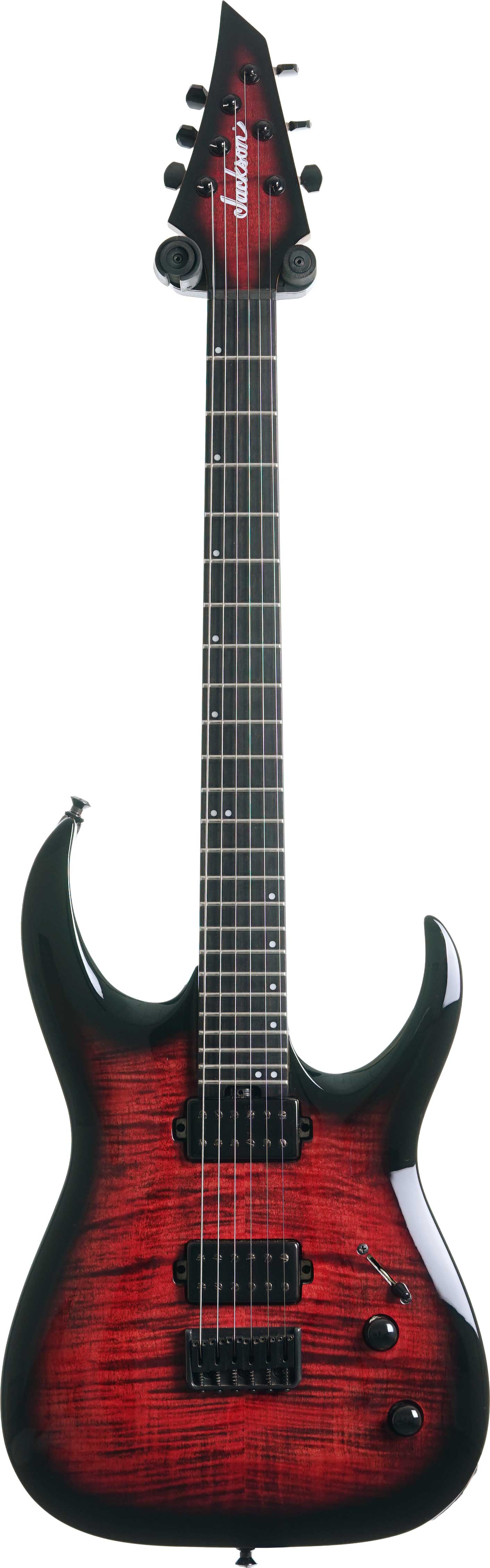 Jackson Pro Misha Mansoor Juggernaut HT6FM Trans Red Burst (Pre-Owned ...