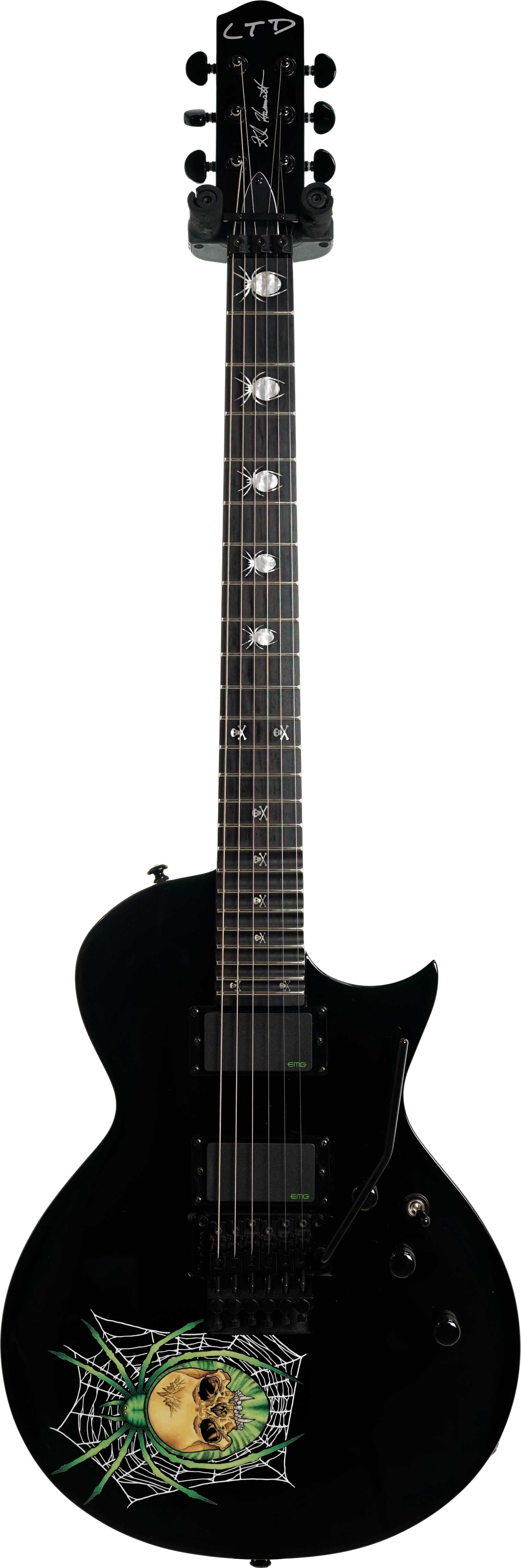 ESP LTD 2021 KH3 Spider Kirk Hammett Signature Black (Pre-Owned ...