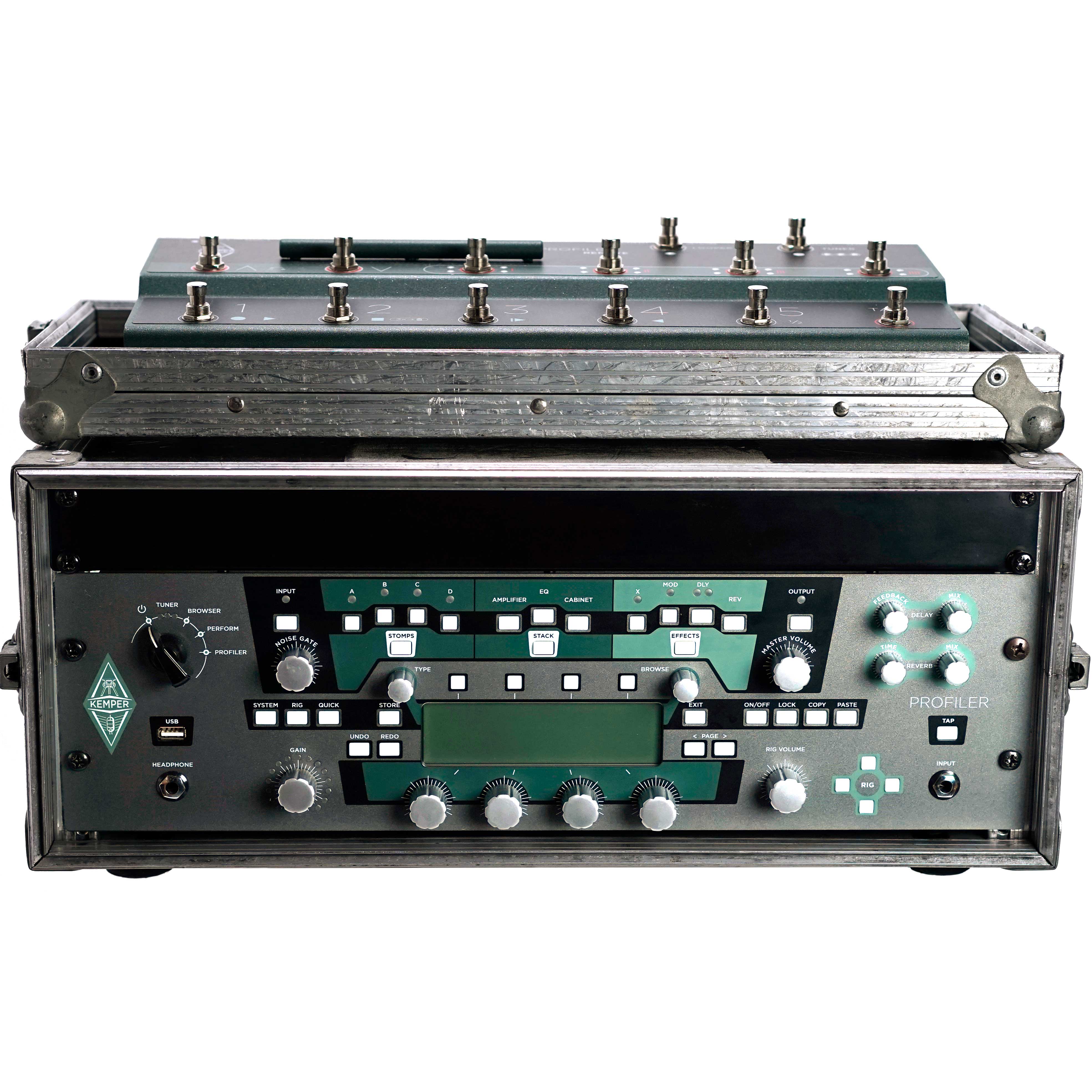 Kemper Digital PowerHead, Remote Switcher and Flight Case (Pre-Owned ...