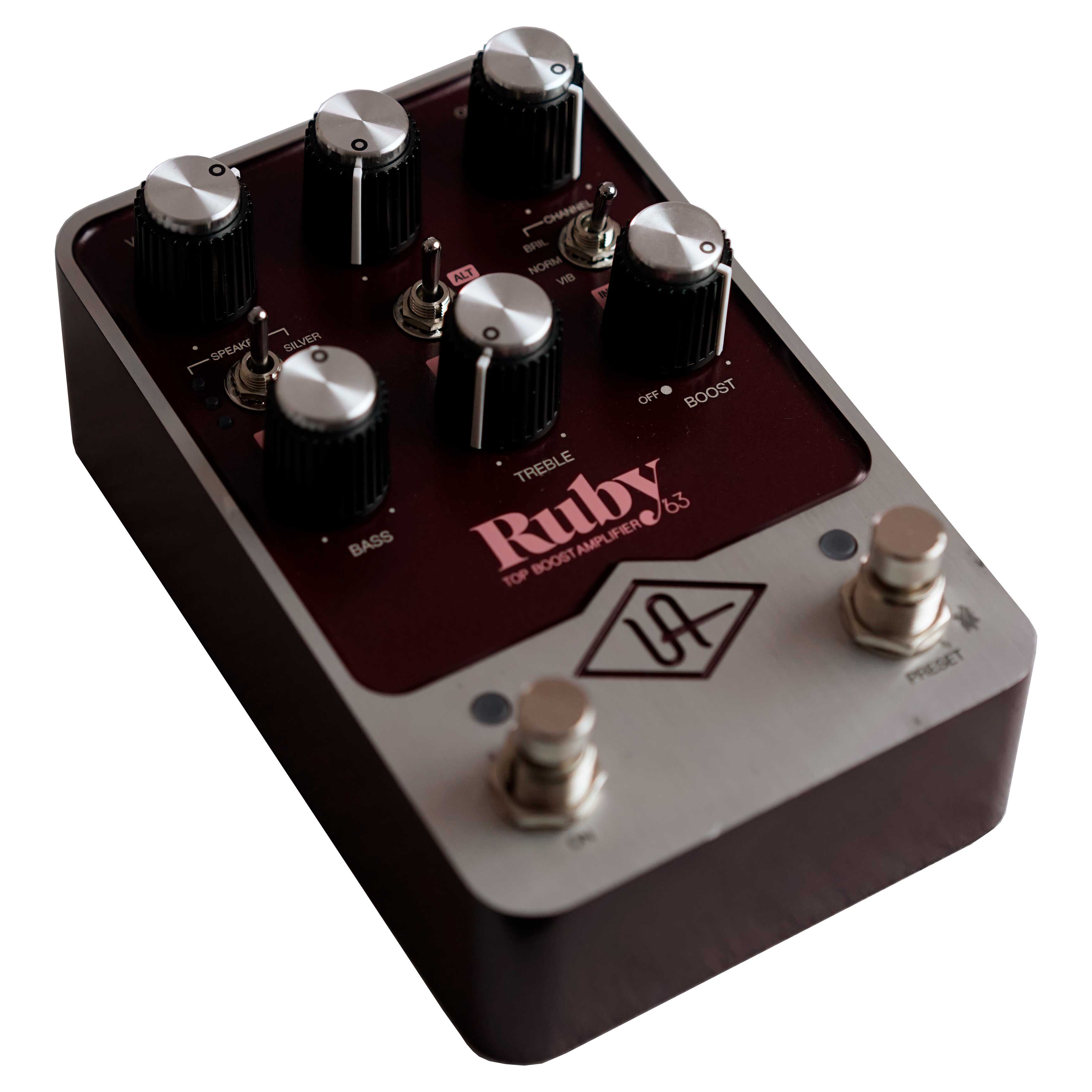 Universal Audio Ruby '63 Top Boost Amplifier Emulation Pedal (Pre-Owned ...