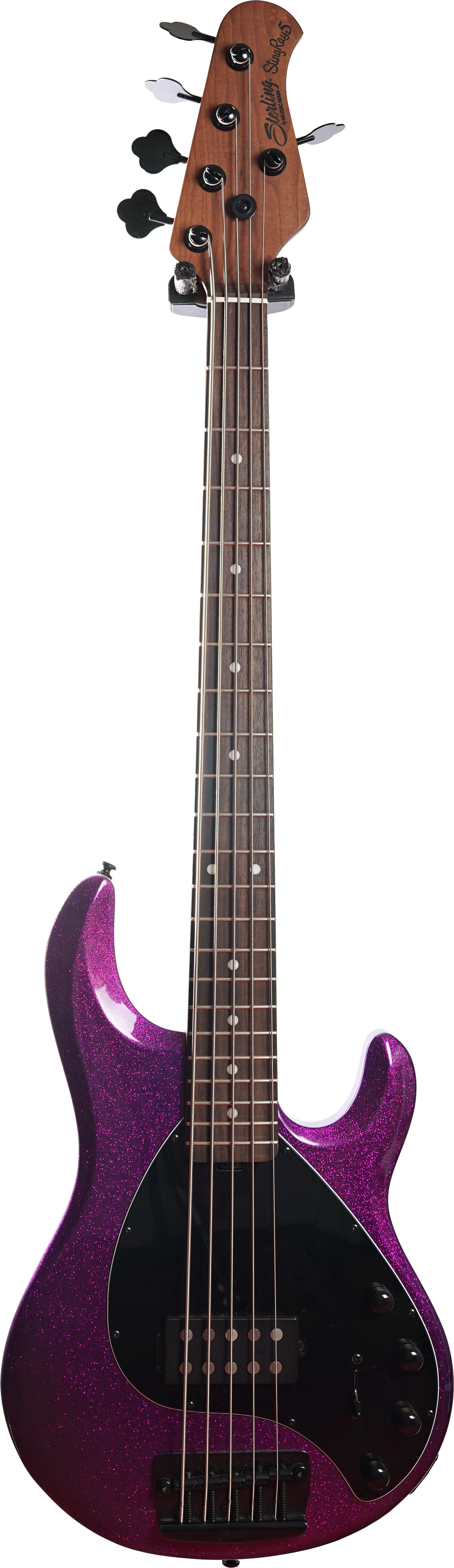Music Man Sterling RAY 5 Purple Sparkle Rosewood Fingerboard (Pre-Owned ...