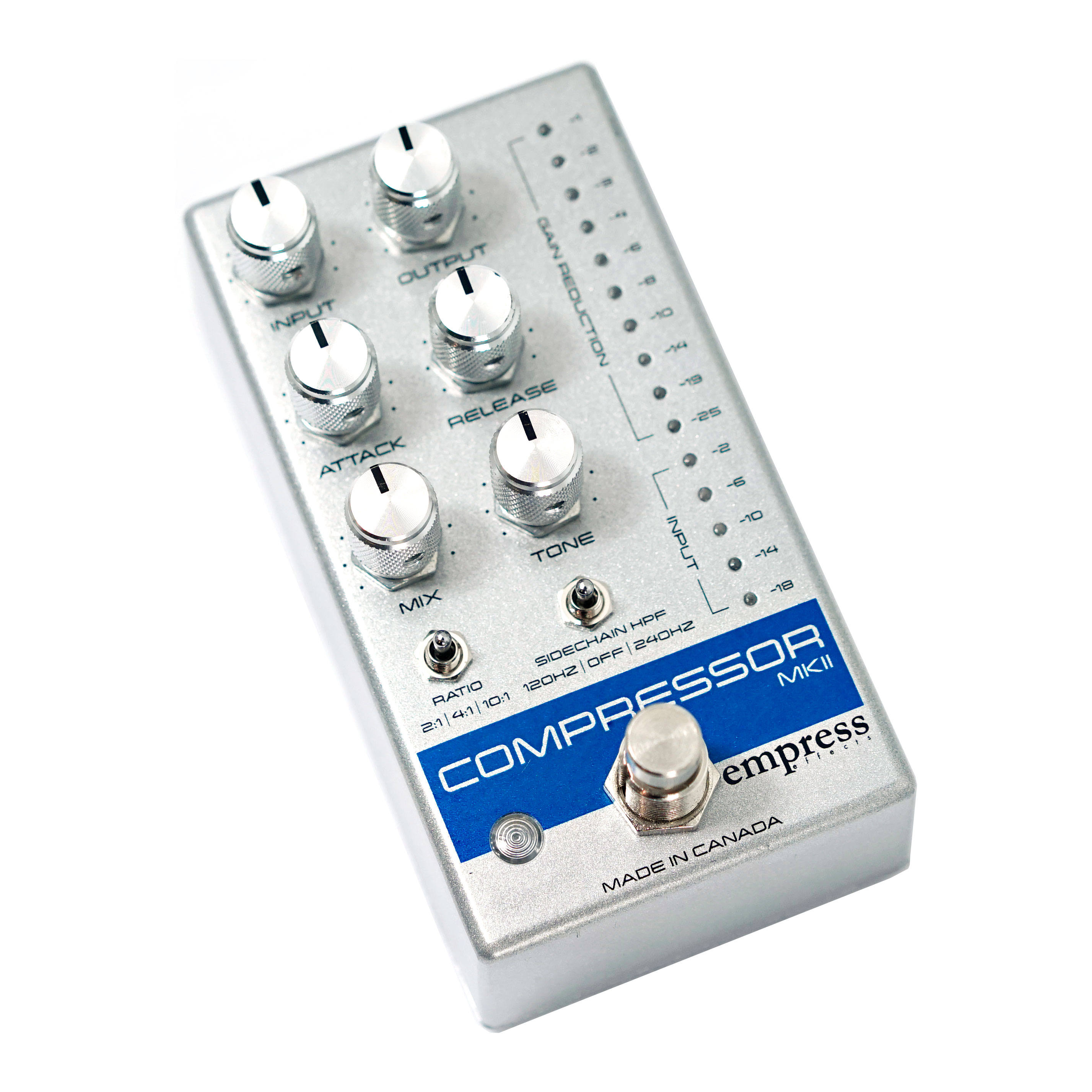 Empress Effects Compressor Mk2 Silver (Pre-Owned) | guitarguitar