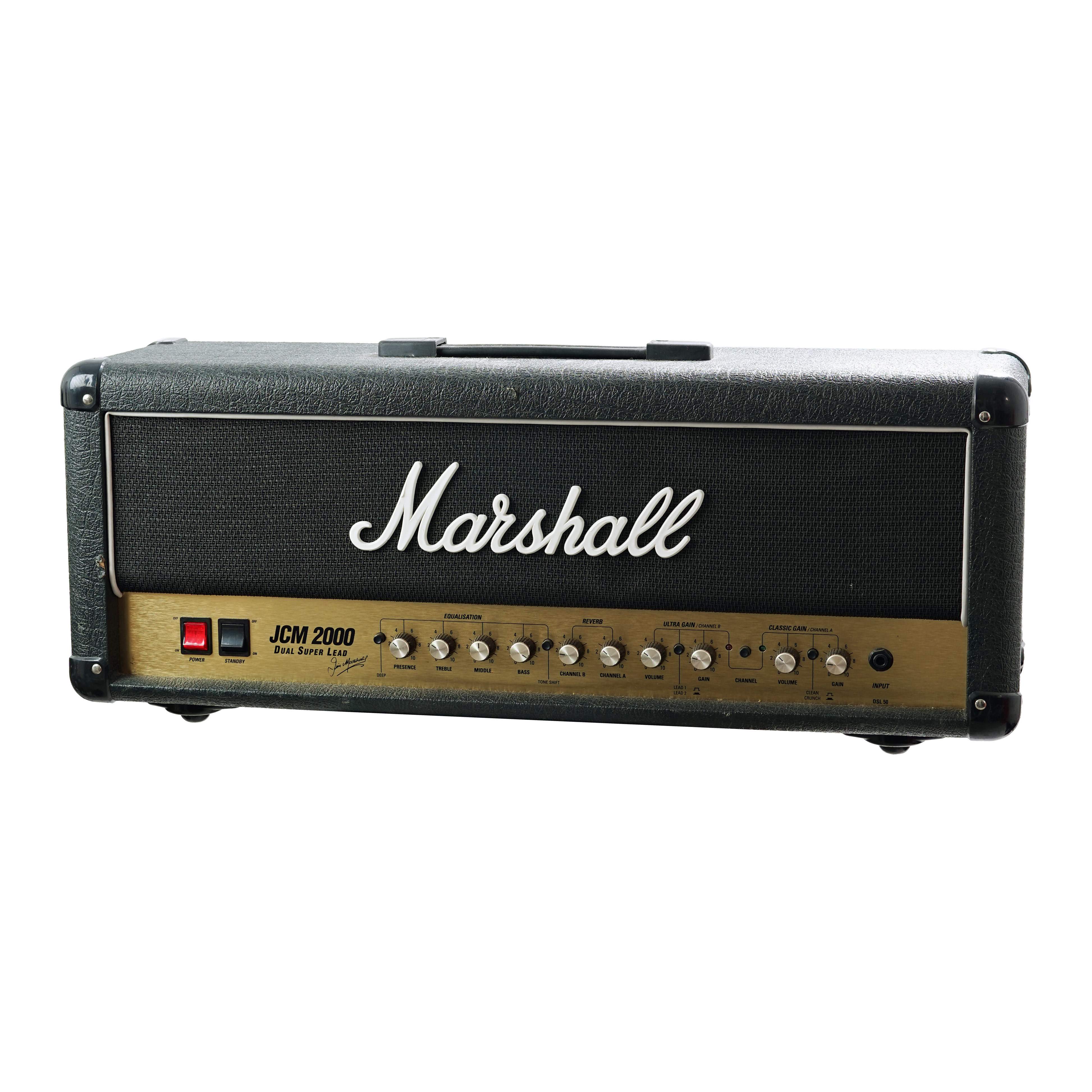 Marshall JCM2000 Dual Super Lead DSL50 Valve Amp Head (Pre-Owned ...