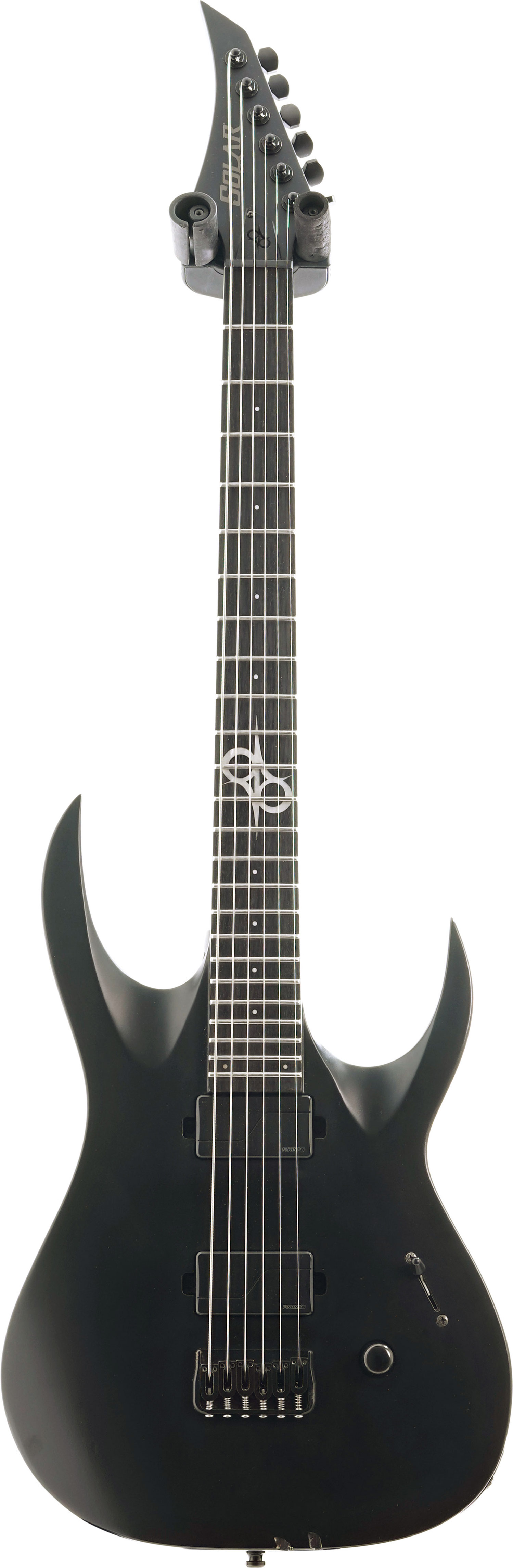 Solar Guitars A1.6 ATG Baritone Black (Pre-Owned) | guitarguitar