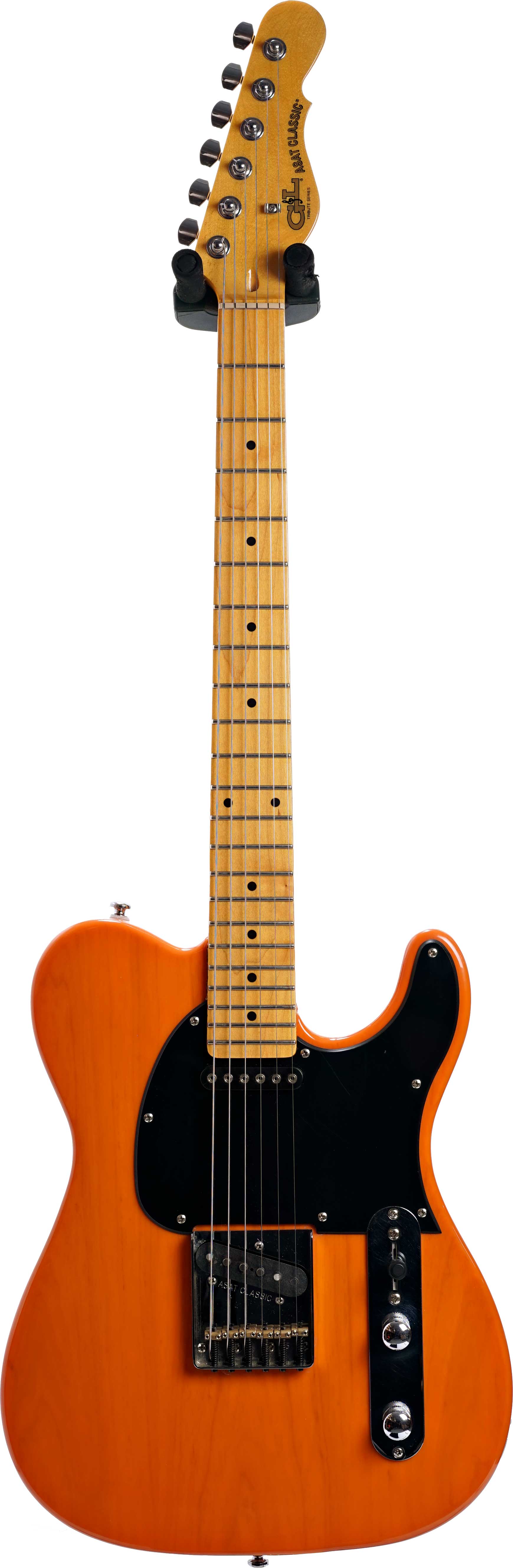 G&L Tribute ASAT Classic Clear Orange Maple Fingerboard (Pre-Owned ...