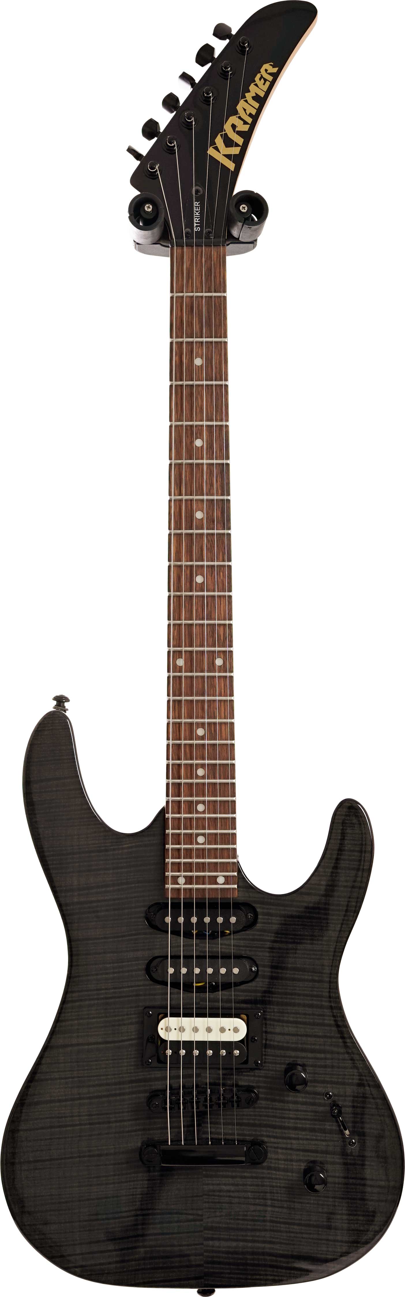 Kramer Striker Figured HSS Transparent Black (Pre-Owned) | guitarguitar