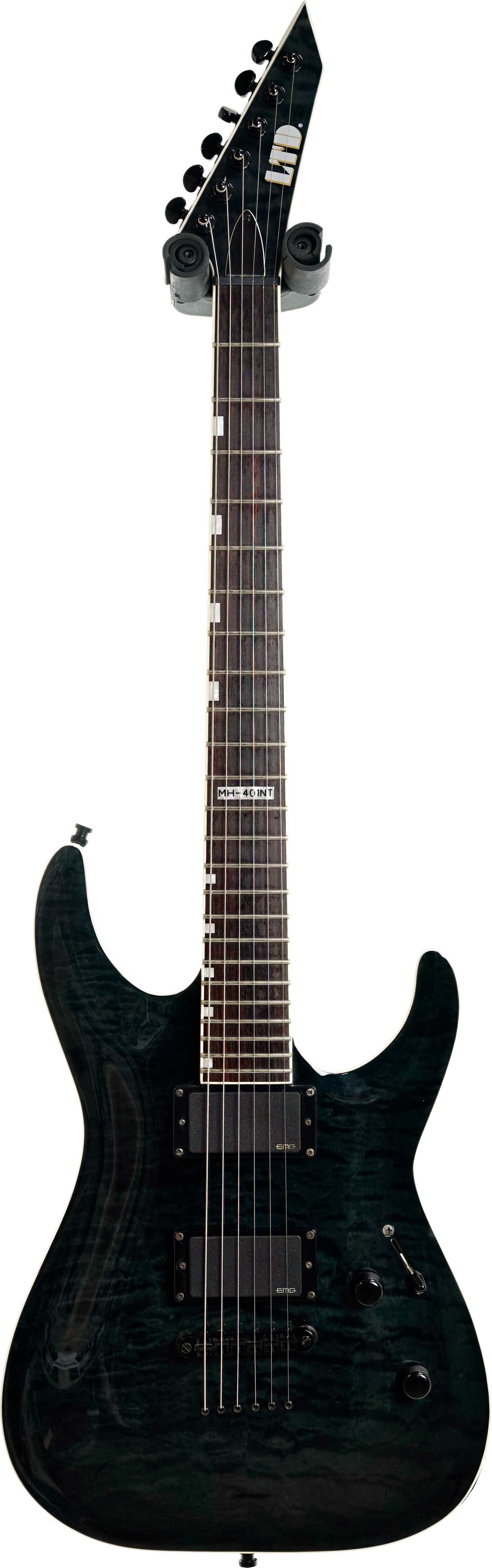 ESP LTD MH-401NT QM See-Thru Black (Pre-Owned) | guitarguitar