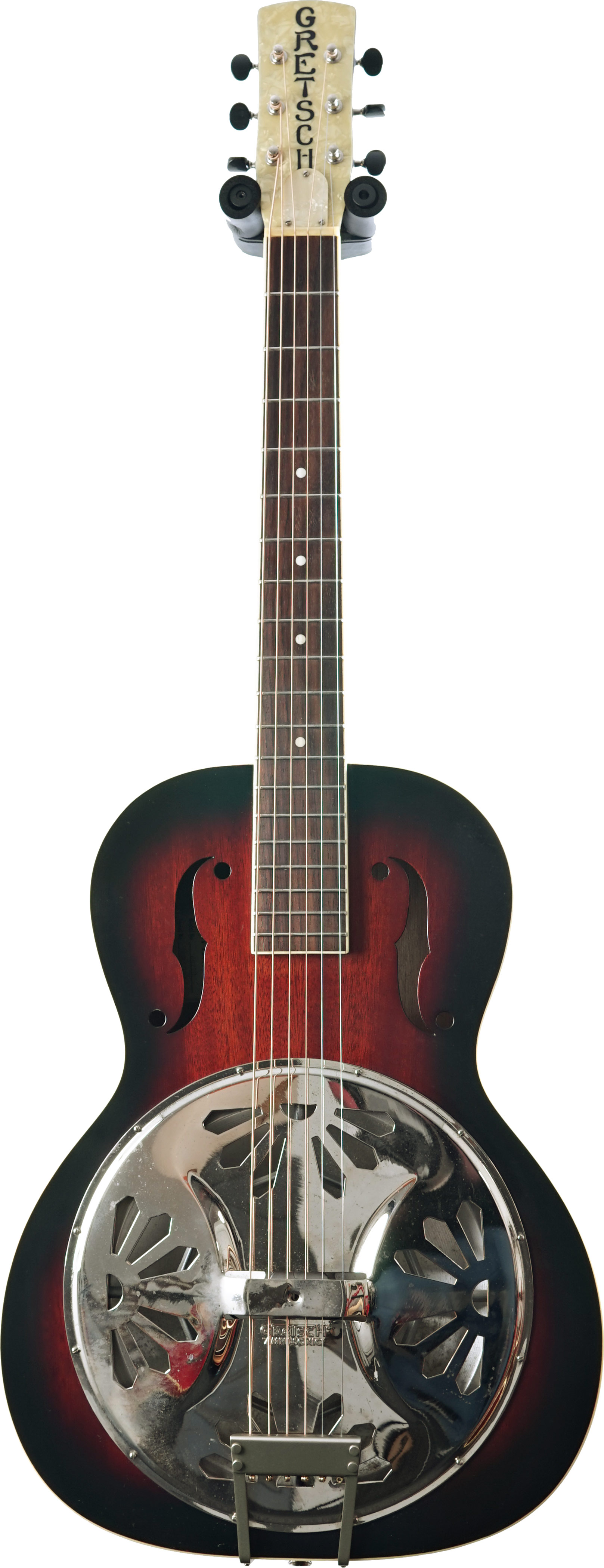 Gretsch G9220 Resonator Bobtail Round Neck Electro 2 Colour Sunburst ...