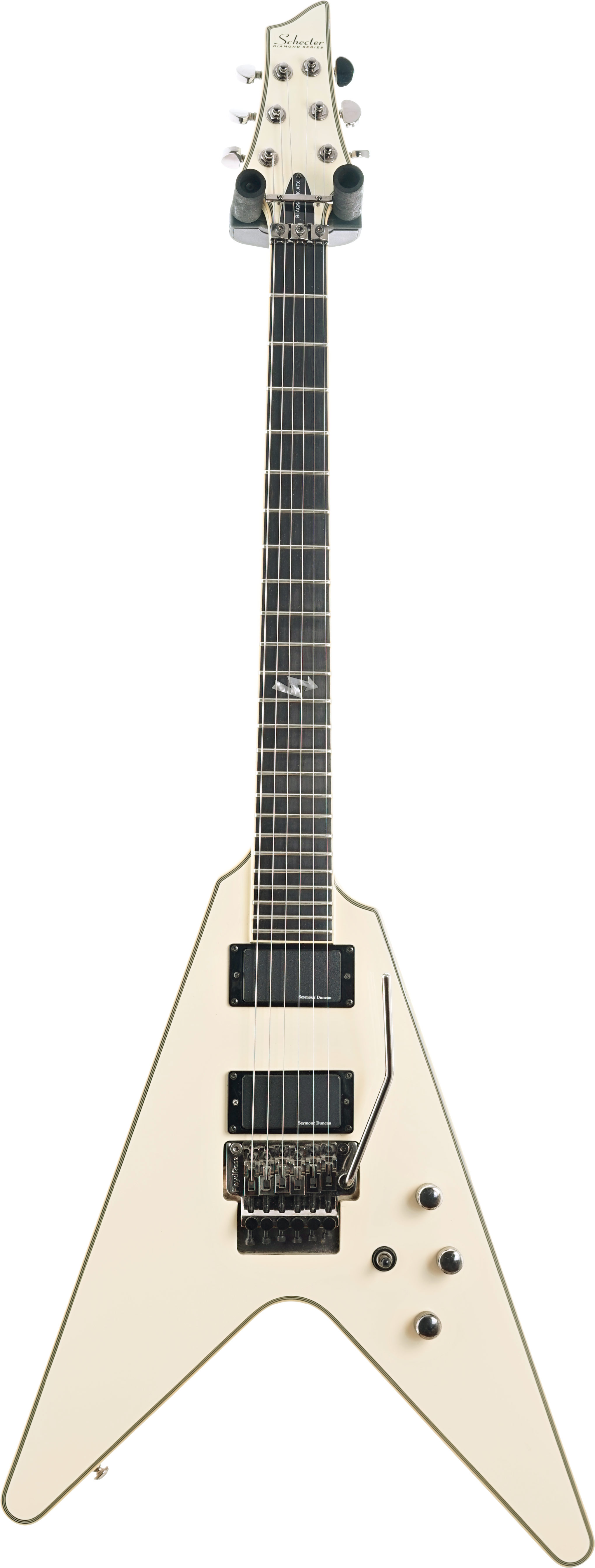 Schecter Blackjack ATX V1 Ivory Floyd Rose (Pre-Owned) #W09030385 ...