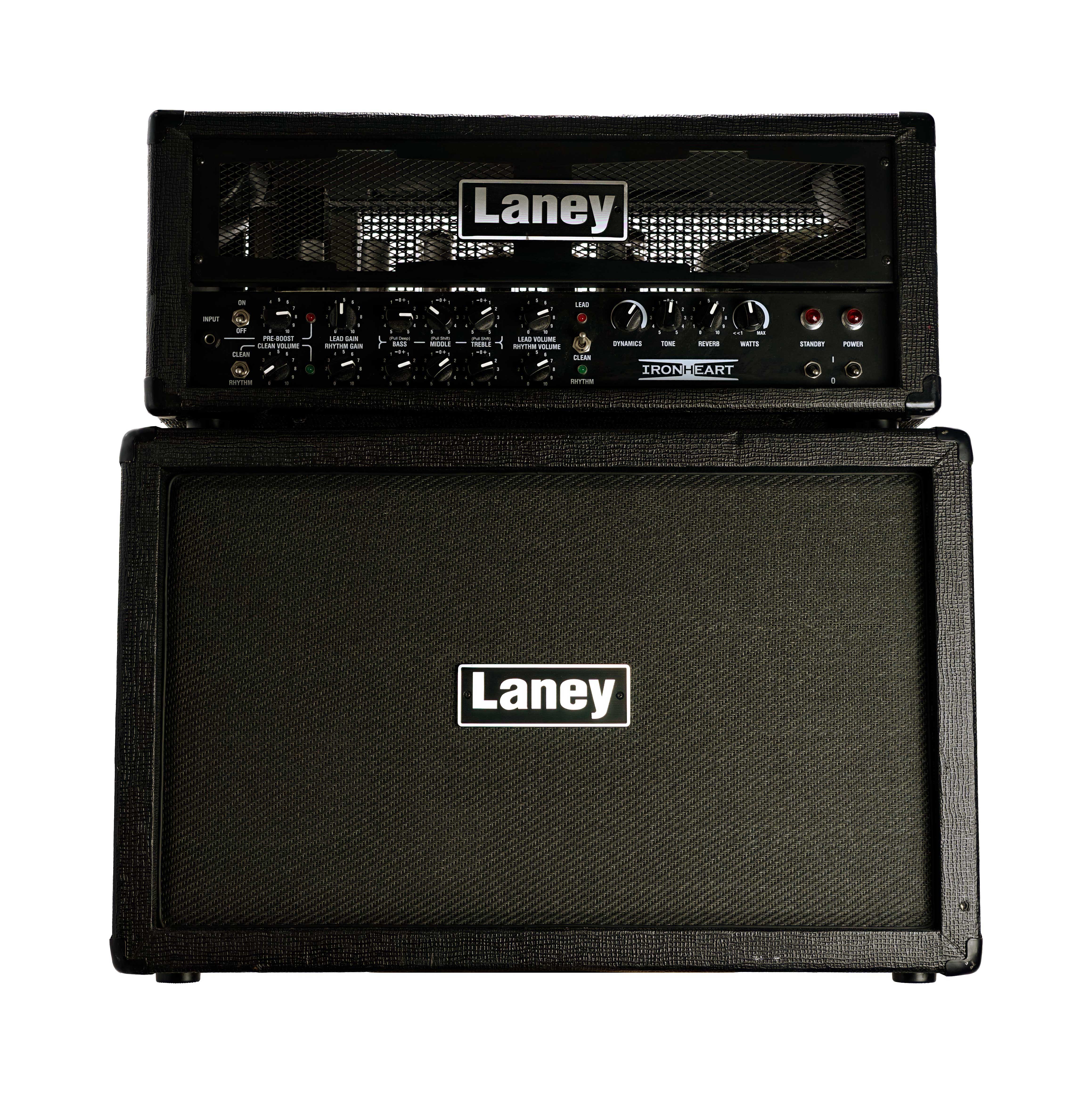 Laney IRT120 Head Valve Amp & IRT212 Cabinet (Pre-Owned) #SHB001SIC0026 ...