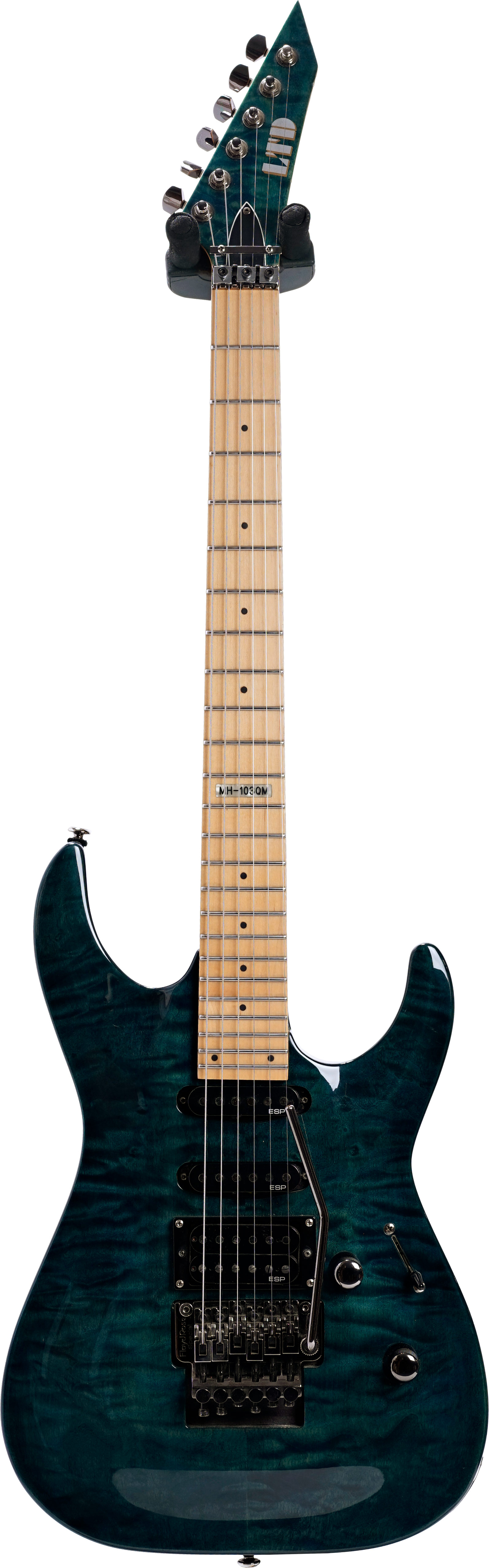 ESP LTD MH-103QM Trans Blue (Pre-Owned) | guitarguitar