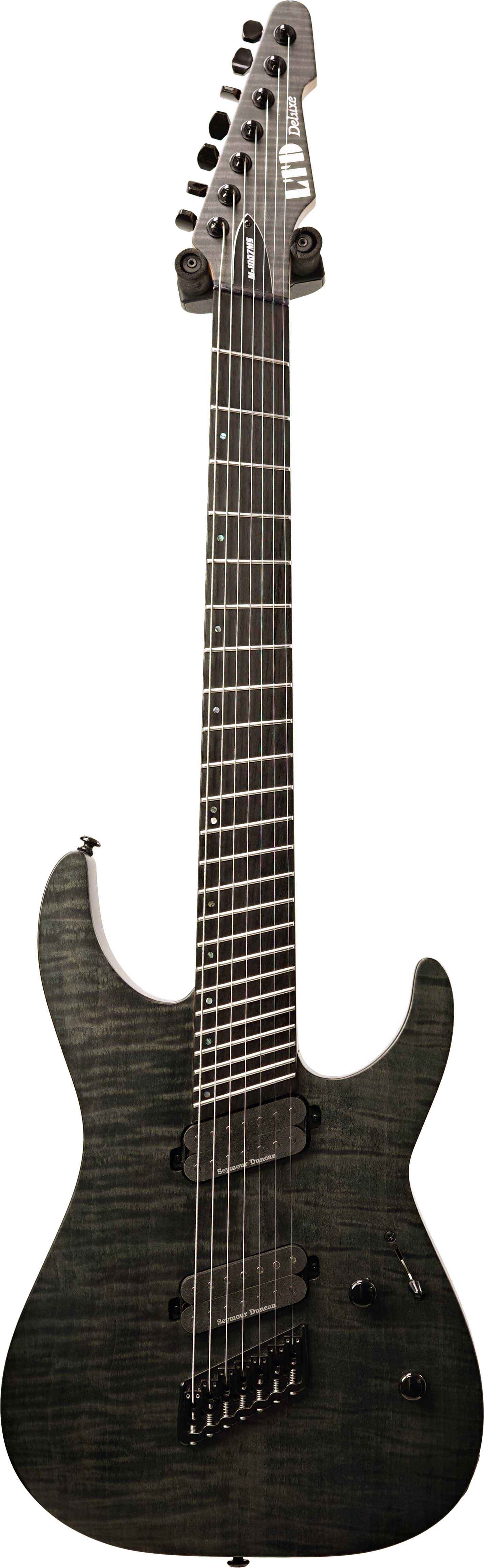 ESP LTD M1007-MS See Thru Black Satin (Pre-Owned) #W19050317 | guitarguitar