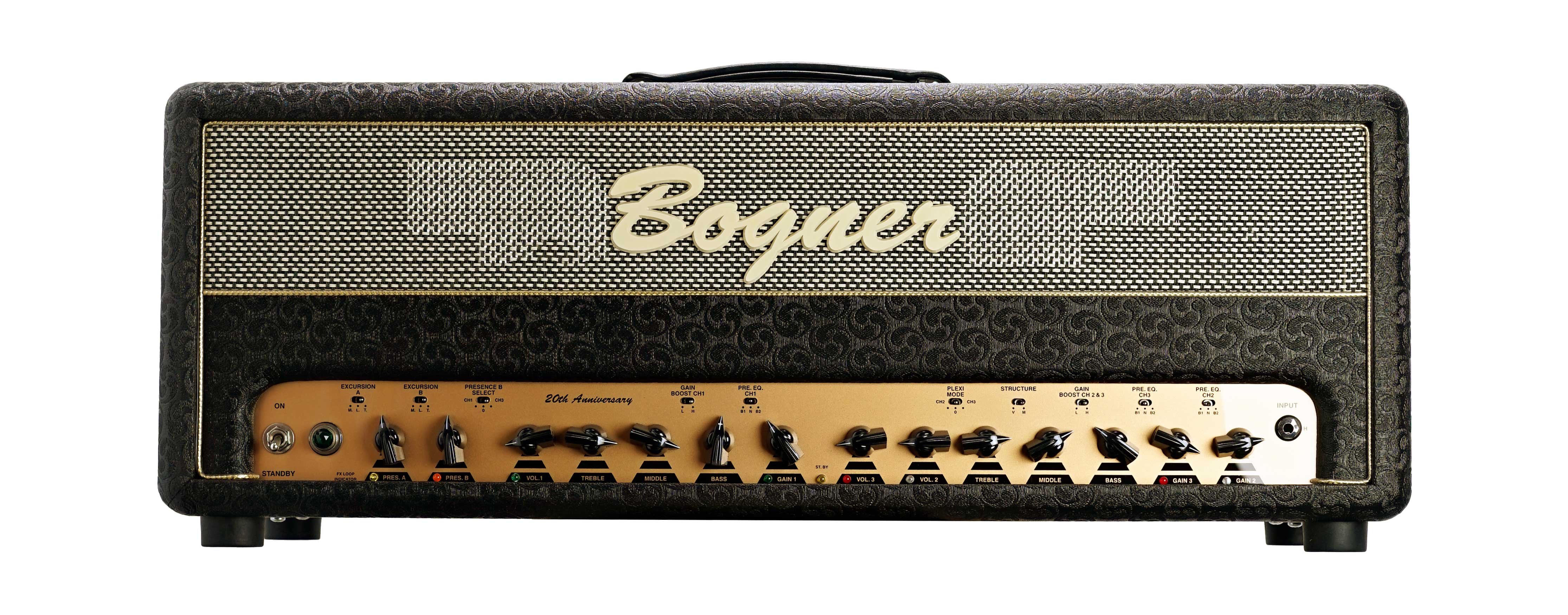Bogner Ecstasy Anniversary Head 100W 6L6 Comet/Salt and Pepper (Pre ...