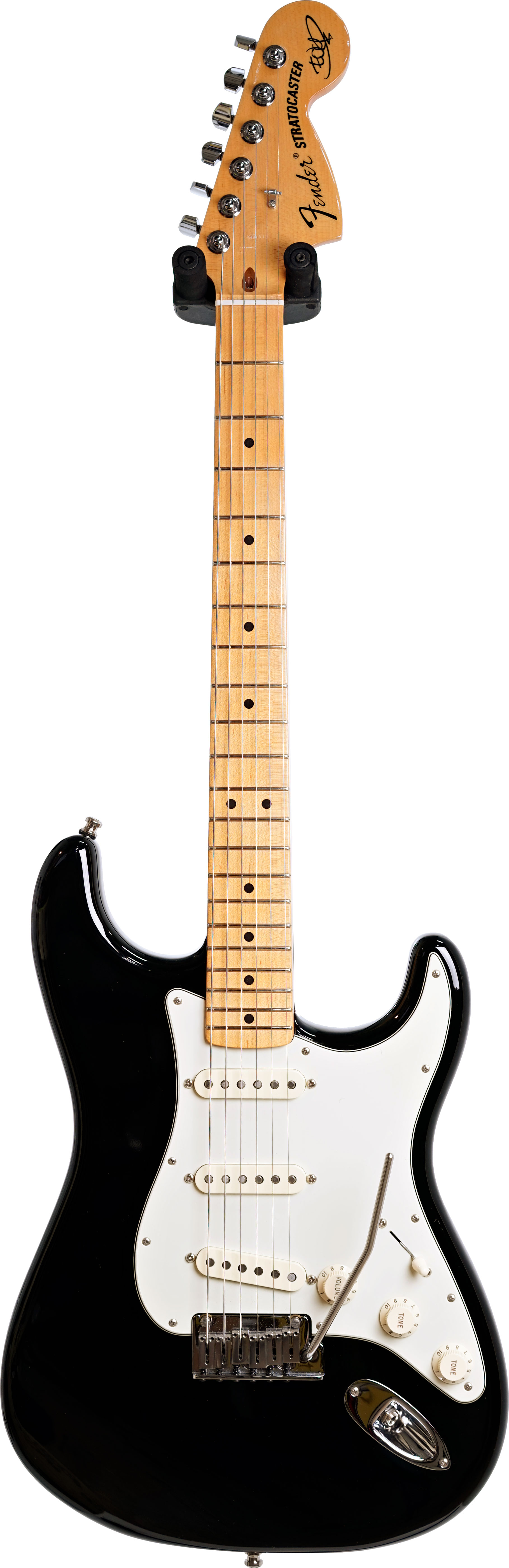 Fender 2016 The Edge Stratocaster Maple Fingerboard Black (Pre-Owned) # ...