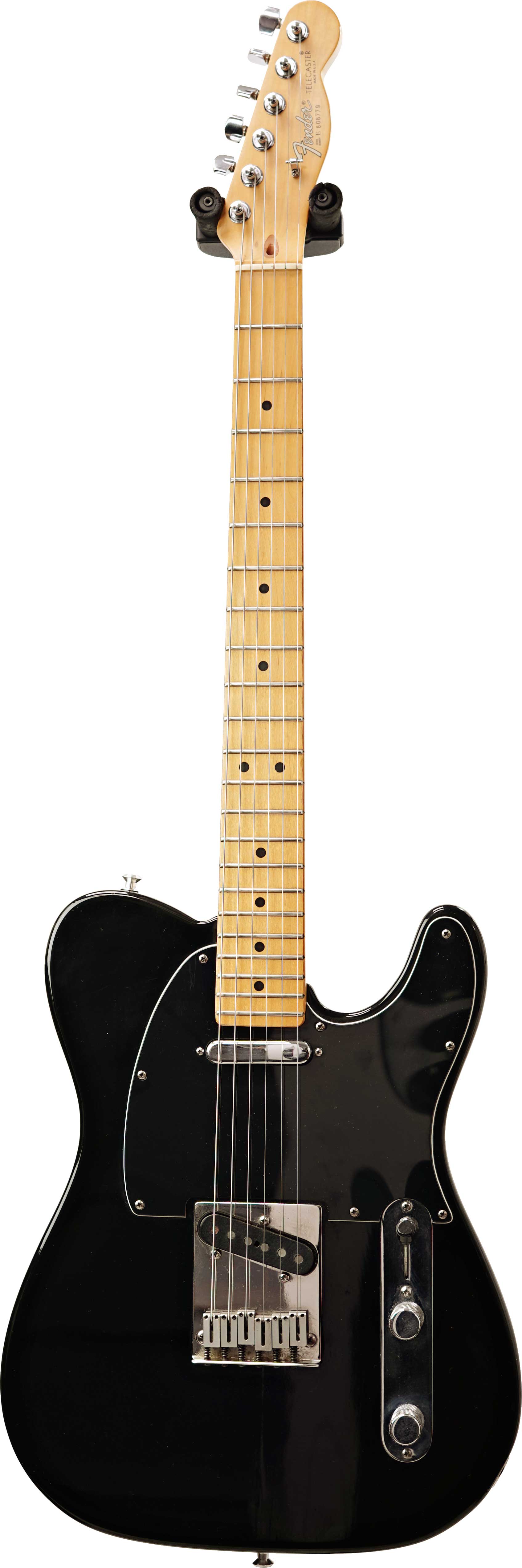 Fender 1989 Fender American Standard Black Telecaster Maple Fingerboard ...