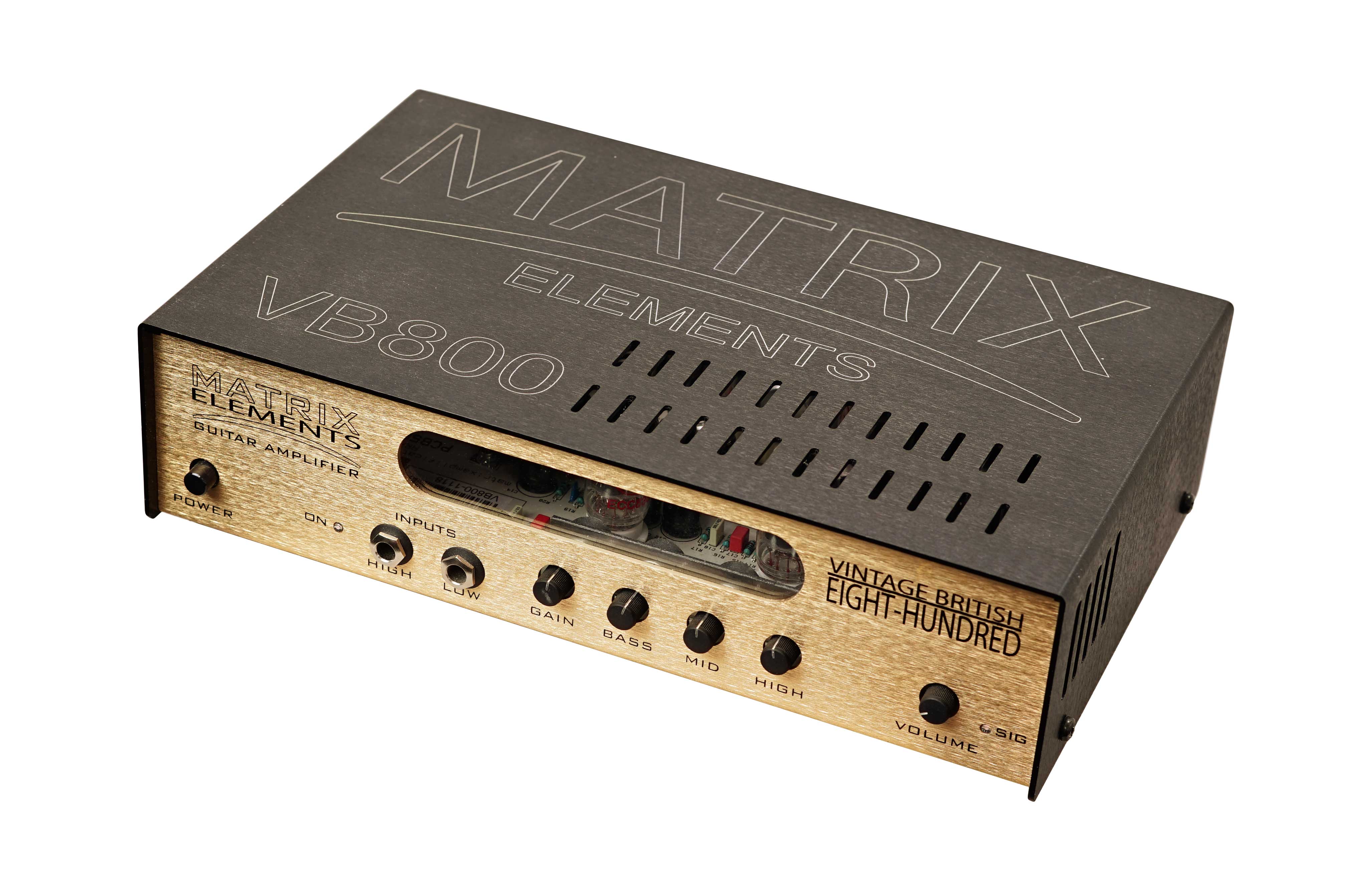 Matrix Elements VB800 Valve Amp Head (Pre-Owned) #VB80-0-1118 ...