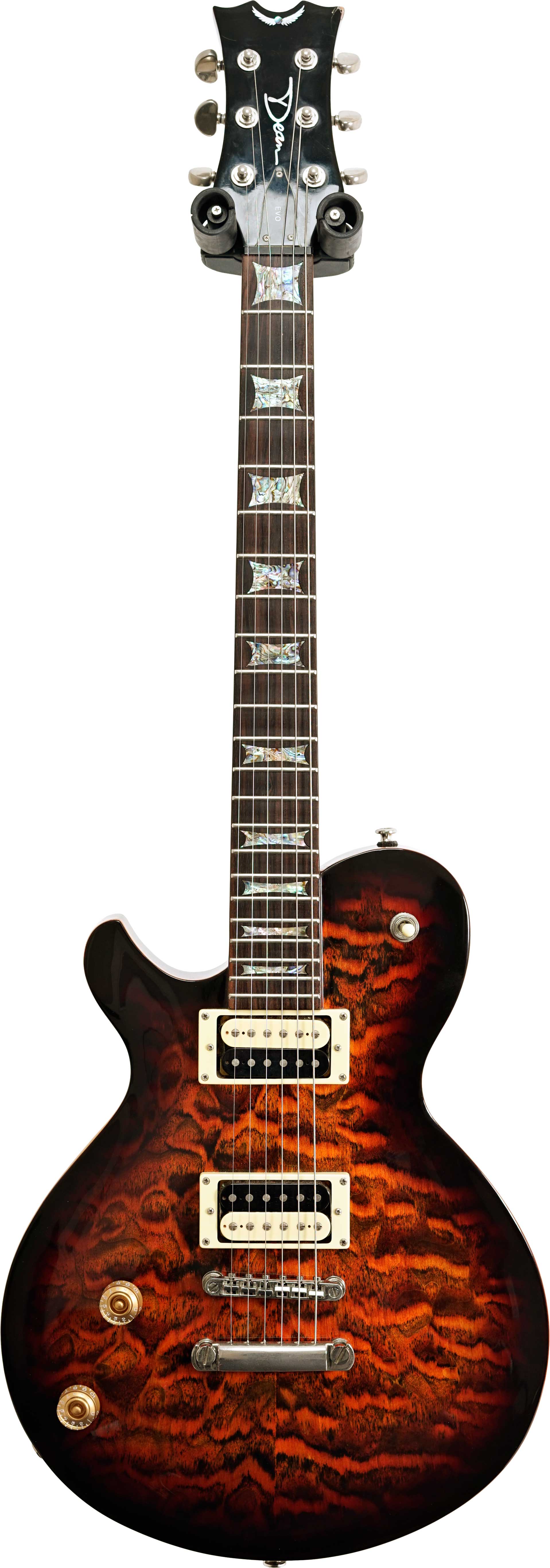 Dean EVO Special Select Quilt Top Tiger Eye Left Handed (Pre-Owned) # ...