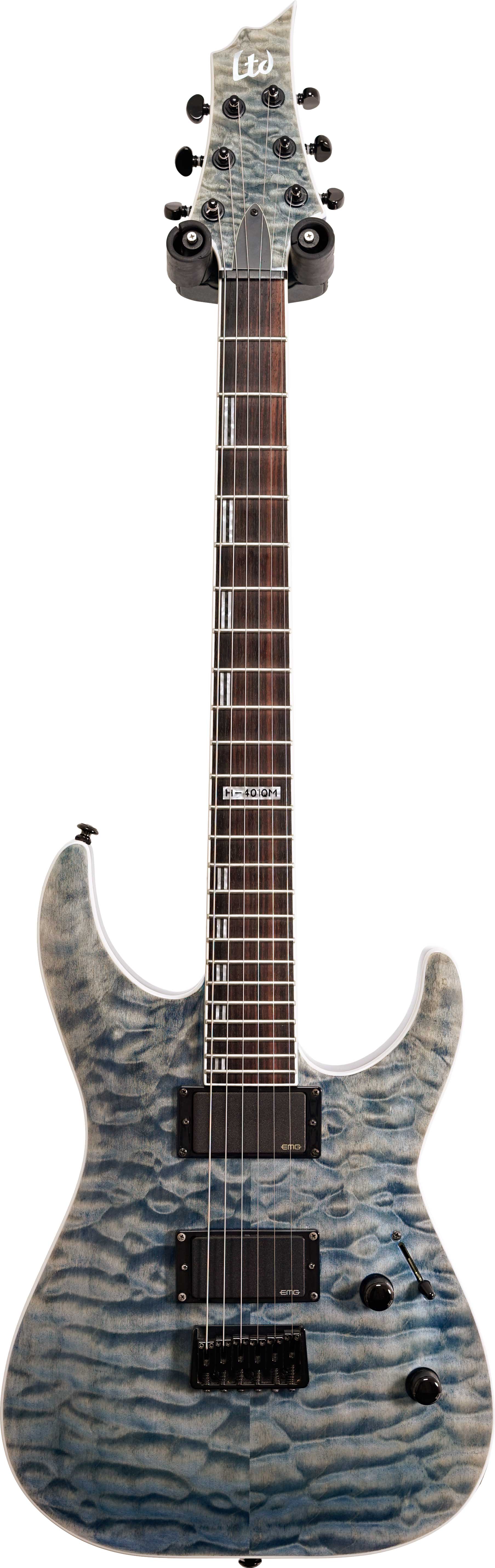 ESP LTD H-401QM Faded Sky Blue (Pre-Owned) #W16040295 | guitarguitar