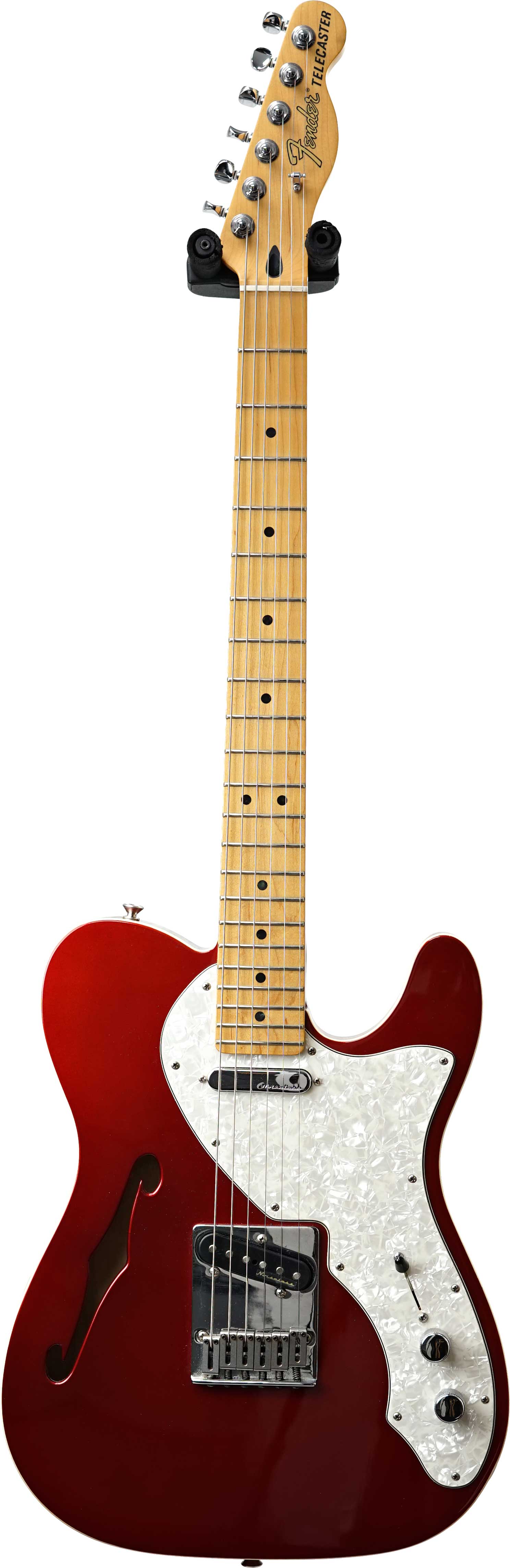 Fender Deluxe Thinline Telecaster Candy Apple Red Maple Fingerboard ...