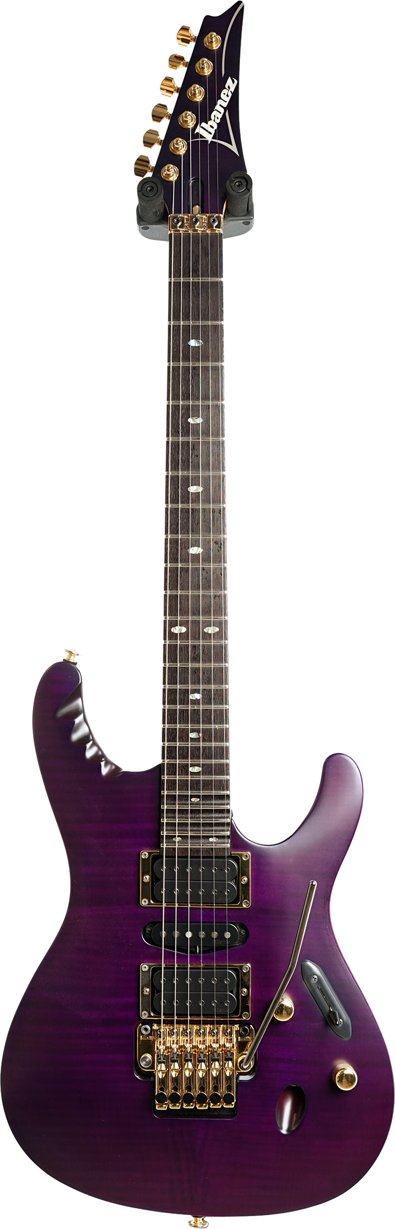 Ibanez Herman Li EGEN18 Trans Violet Flat (Pre-Owned) #F1315188 ...