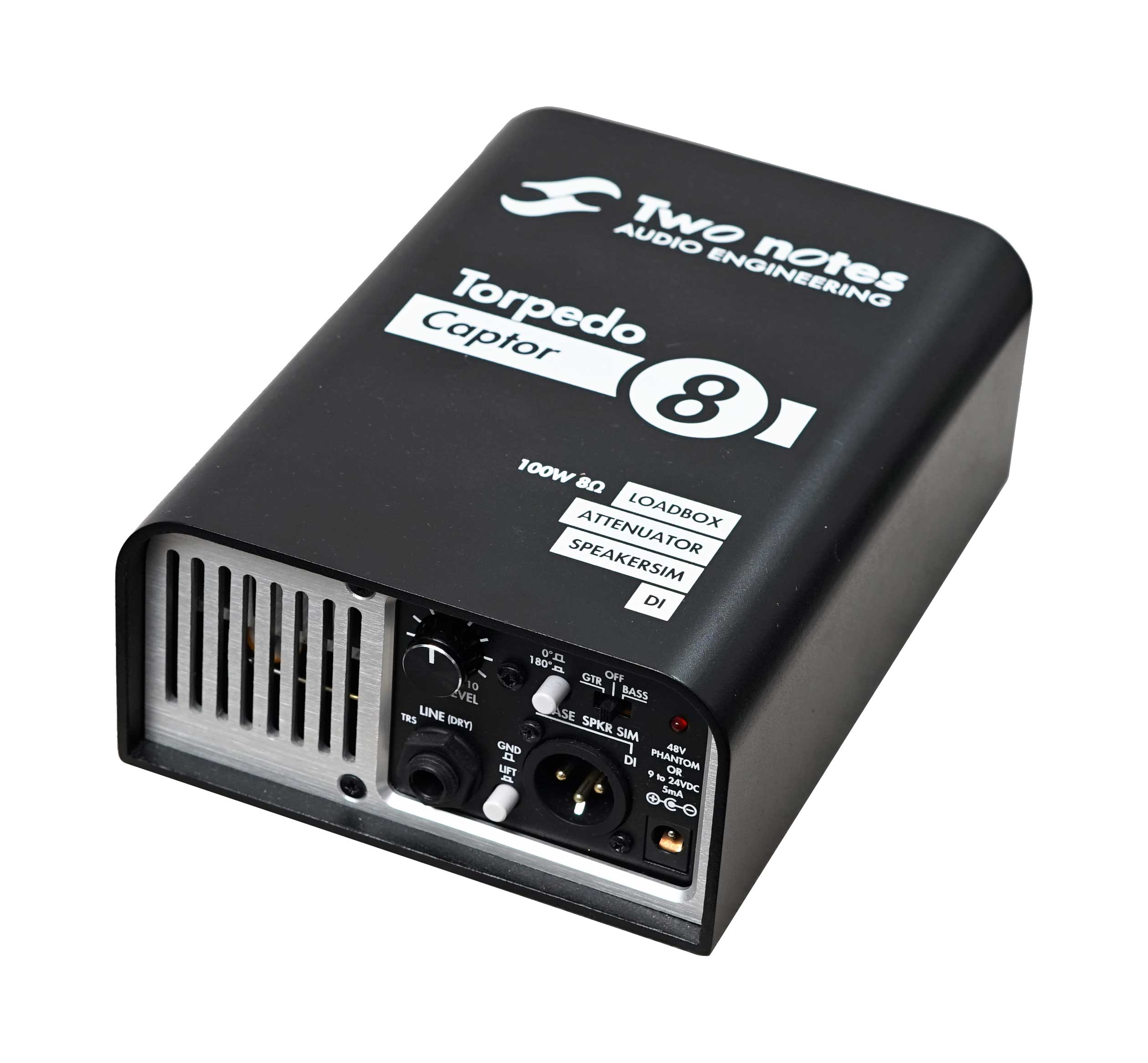 Two Notes Torpedo Captor 8 Ohm Reactive Loadbox (Pre-Owned) #0C3F111E ...