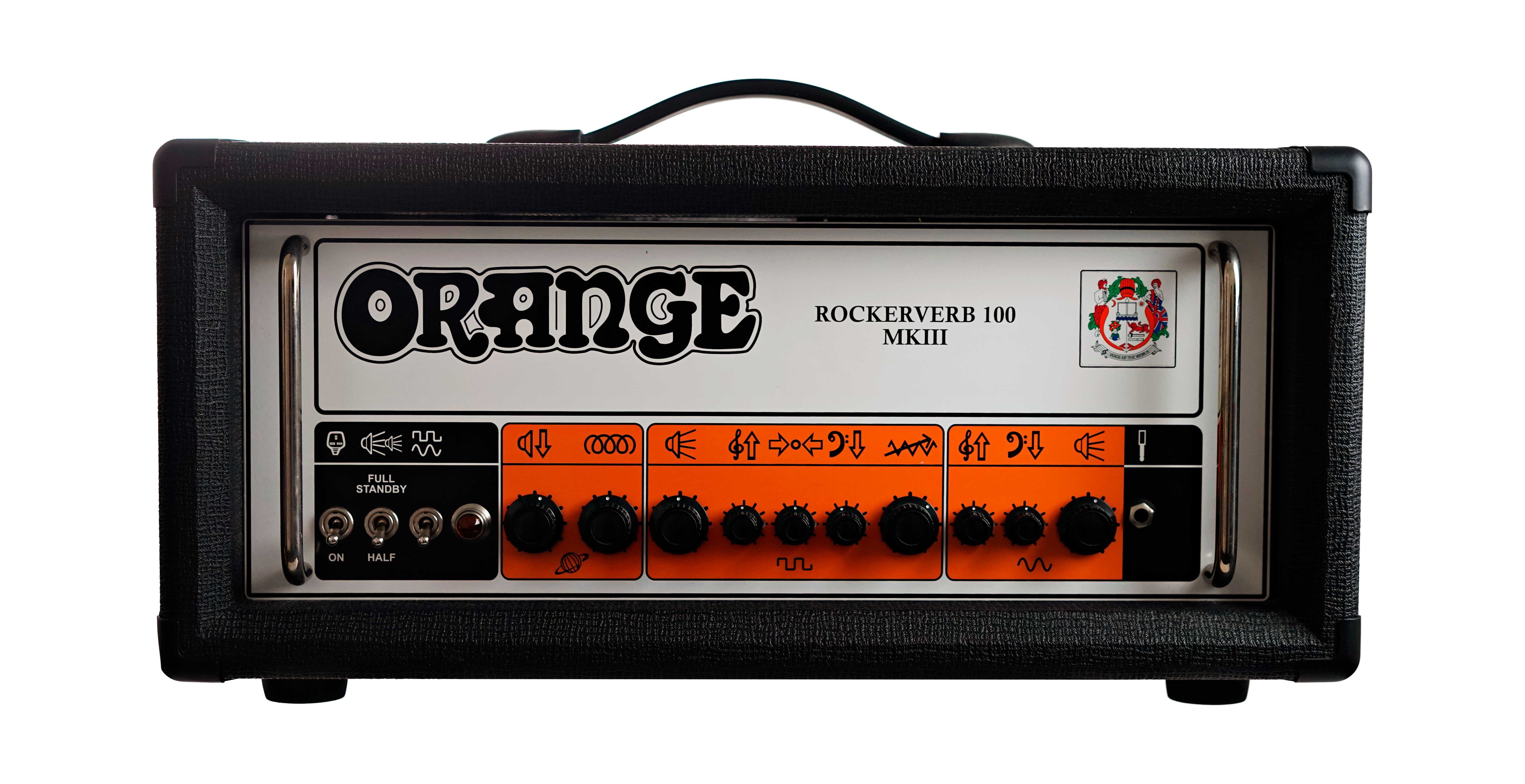 Orange Rockerverb 100 MKIII Valve Amp Head Black (Pre-Owned) #00851 ...