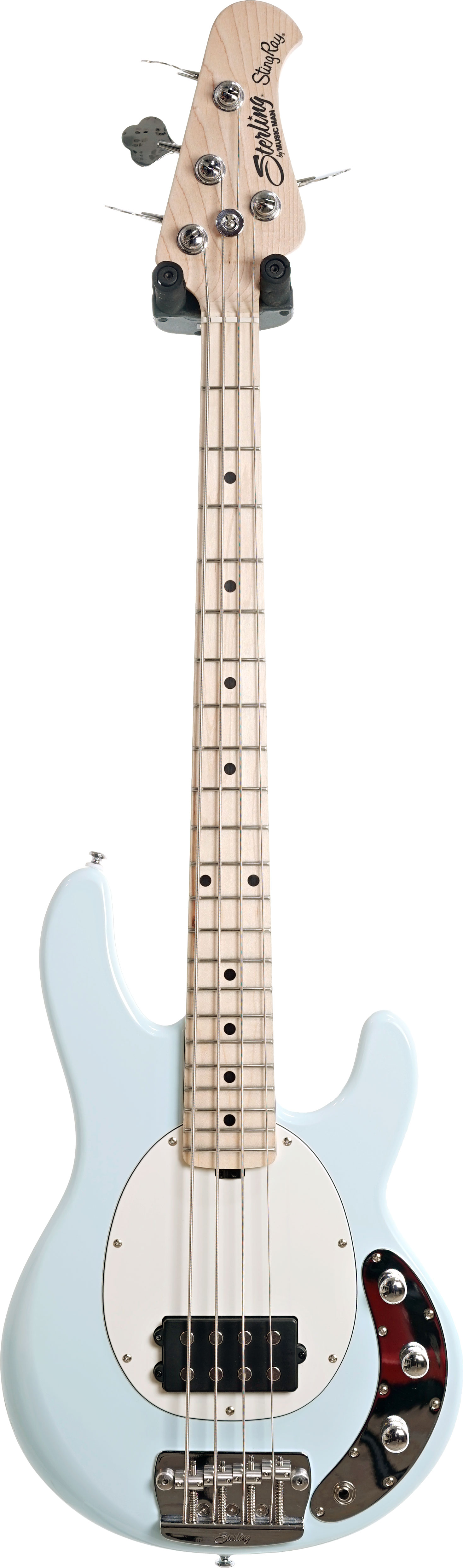 Music Man Sterling StingRay Short Scale Bass Daphne Blue Maple ...