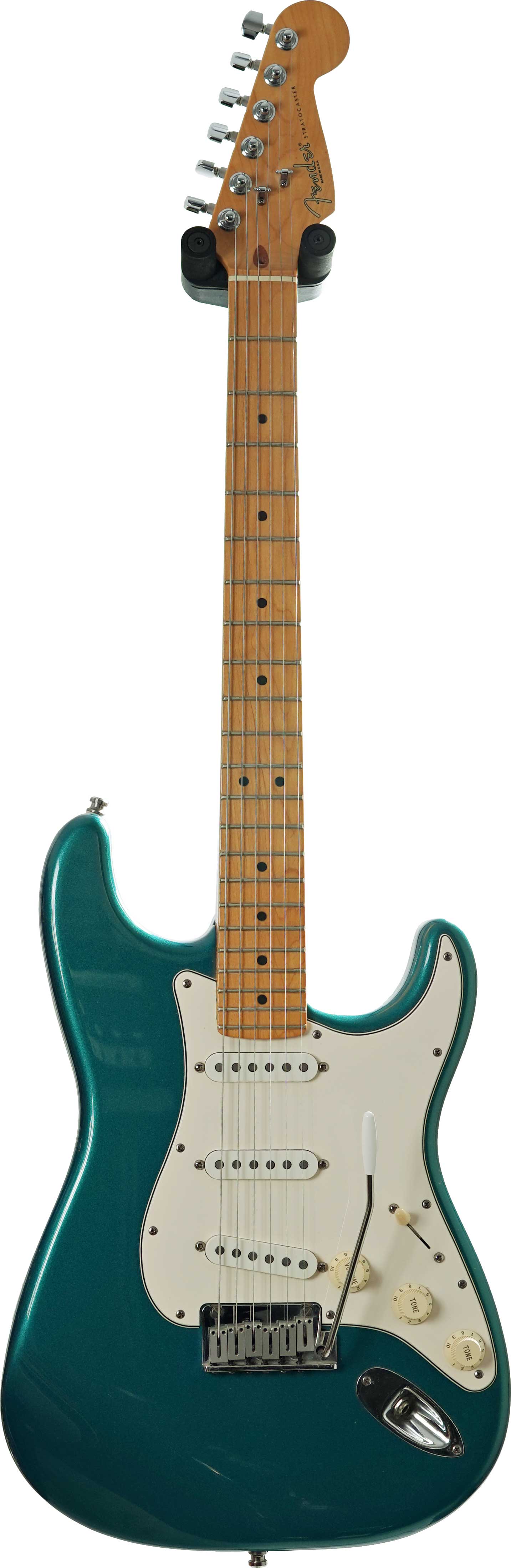 Fender 1999 American Standard Stratocaster Aqua Marine Metallic Maple ...