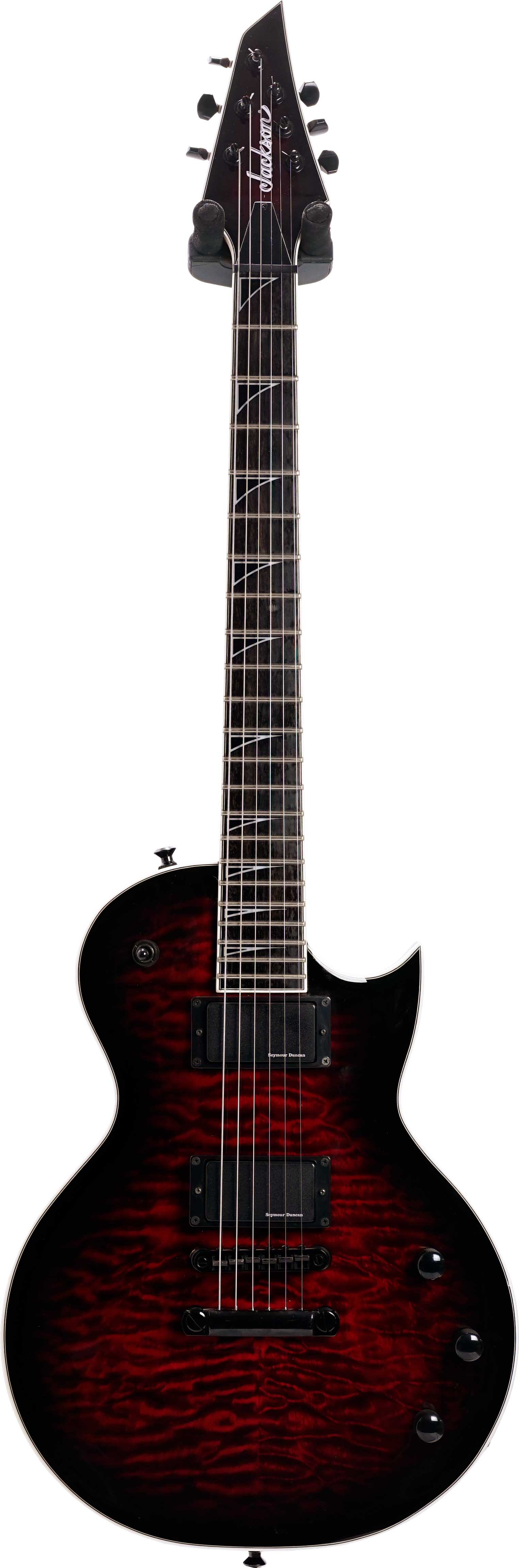 Jackson Monarkh Pro Transparent Red Burst (Pre-Owned) #ICJ1601369 ...