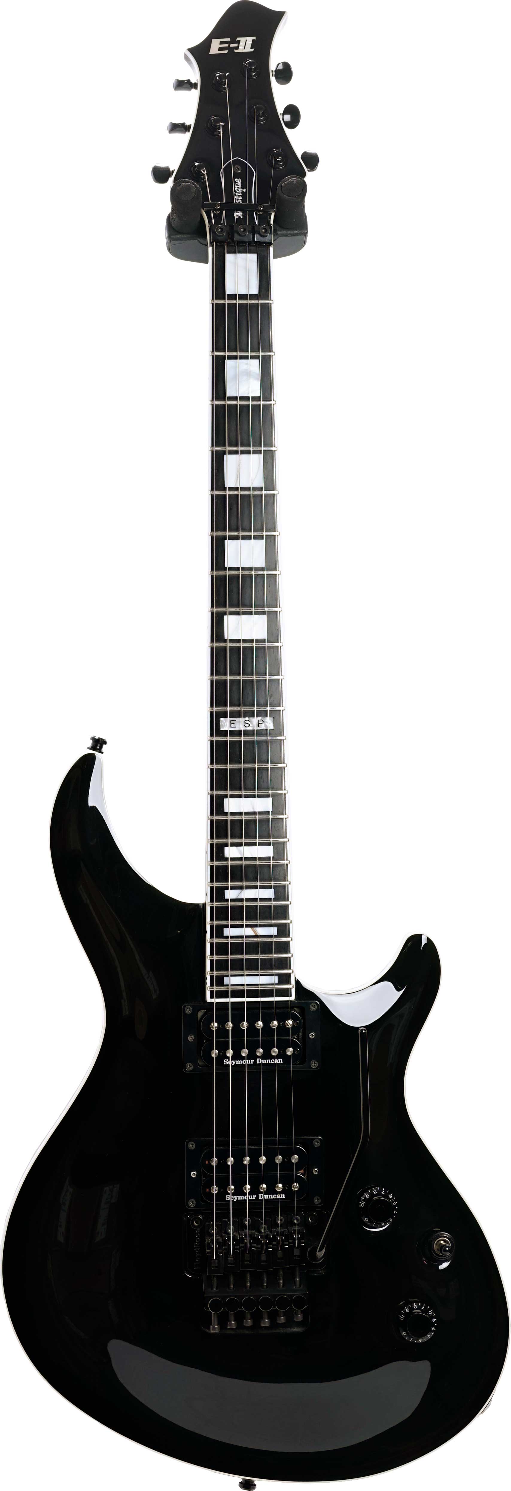 ESP EII Mystique Gloss Black FR (Pre-Owned) #ES1343204 | guitarguitar
