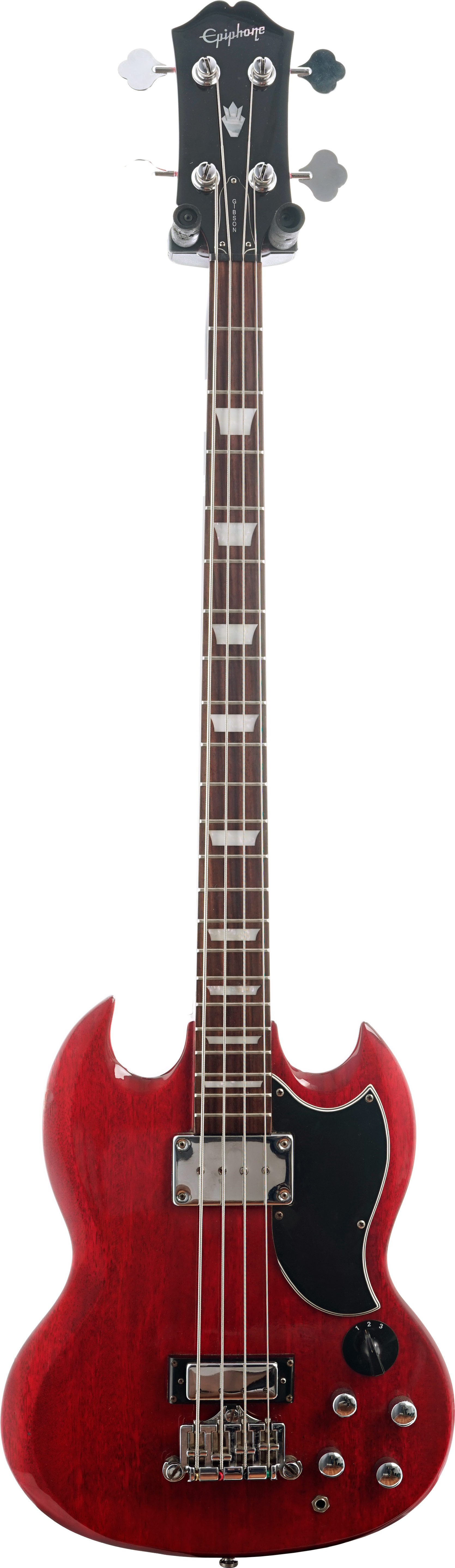 Epiphone EB3 Bass Cherry (Pre-Owned) #100092431 | guitarguitar