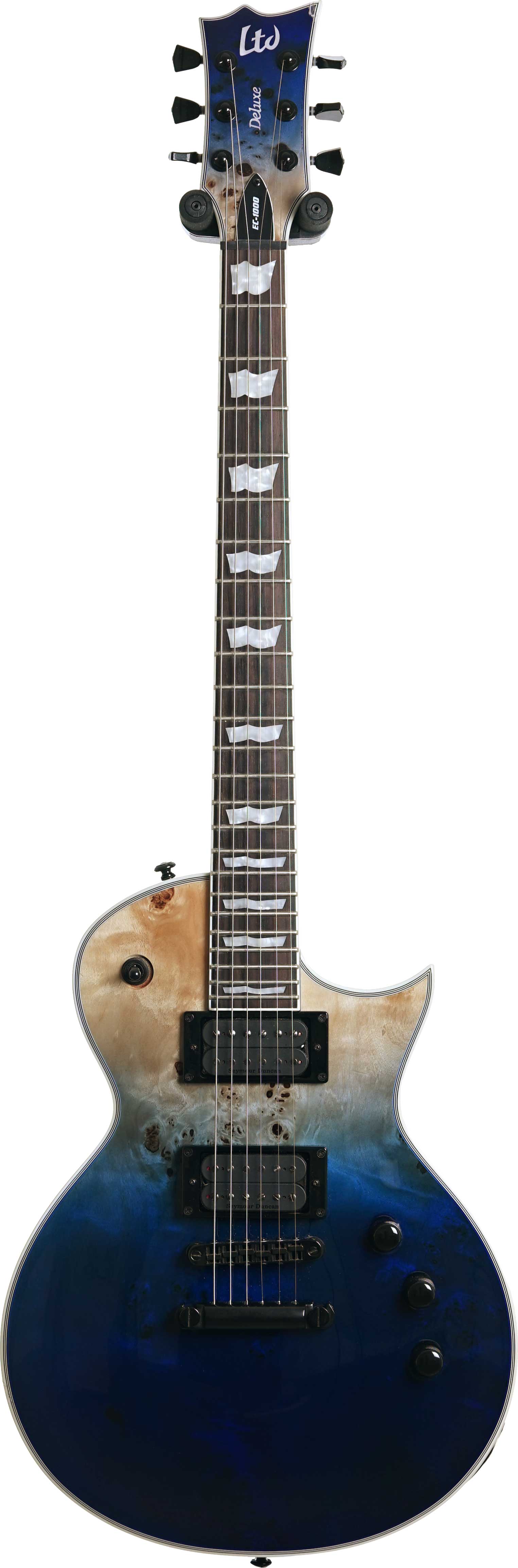 ESP LTD EC-1000 Deluxe Blue Natural Fade (Pre-Owned) #IW20090270 ...