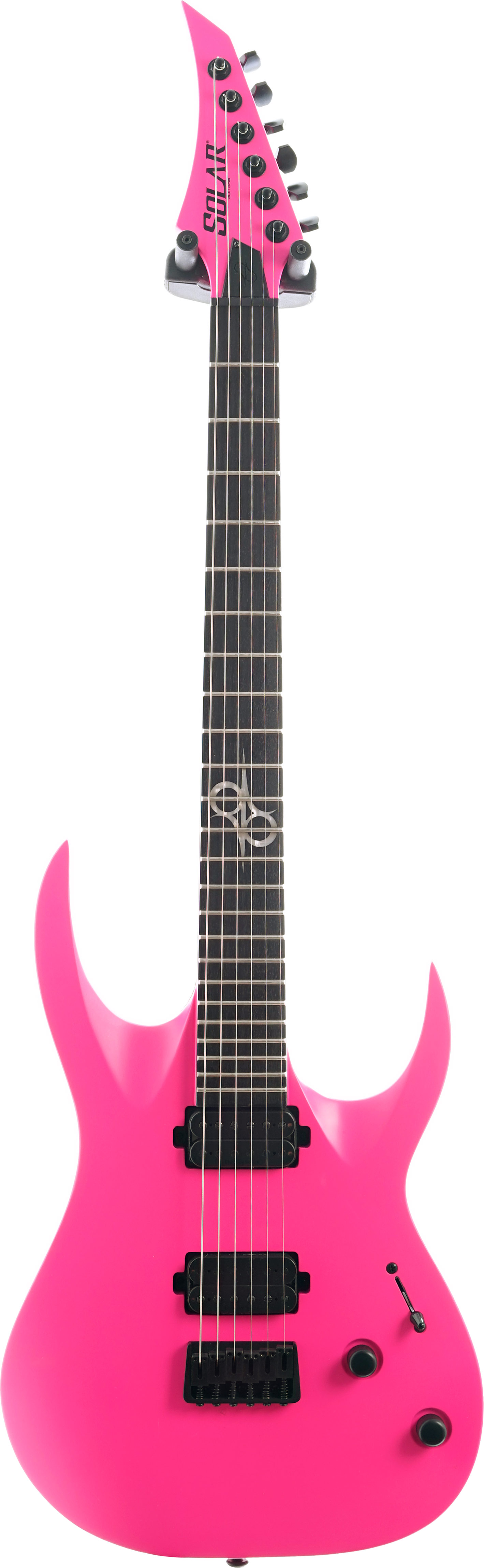 Solar Guitars A2.6PN Pink Neon Matte (Pre-Owned) #IW23010369 | guitarguitar