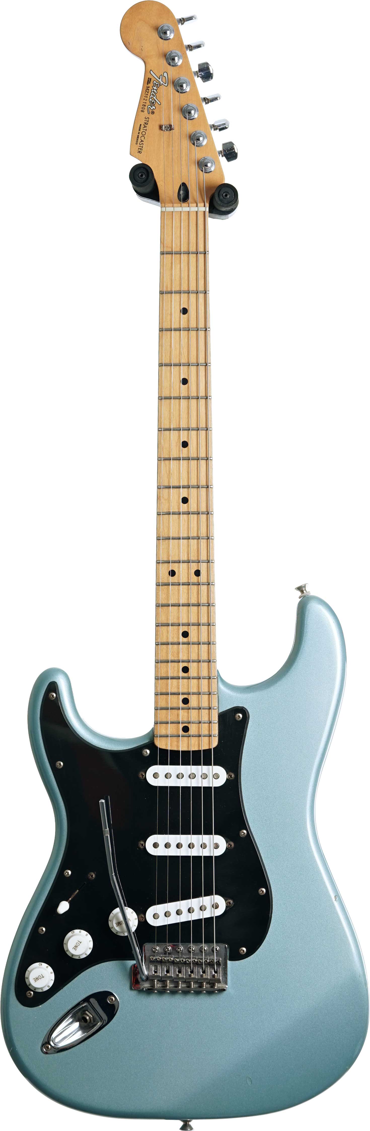 Fender 2005 Standard Stratocaster Blue Agave Maple Fingerboard Left ...