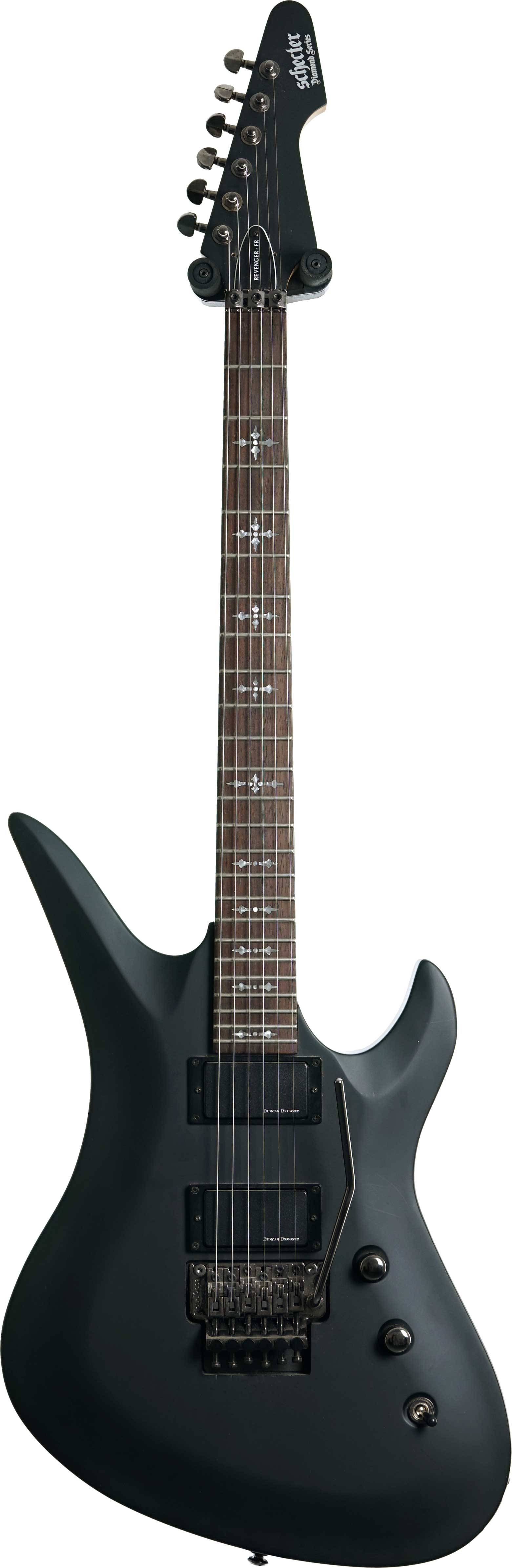 Schecter 2021 Revenger FR Satin Black (Pre-Owned) #N11030693 | guitarguitar