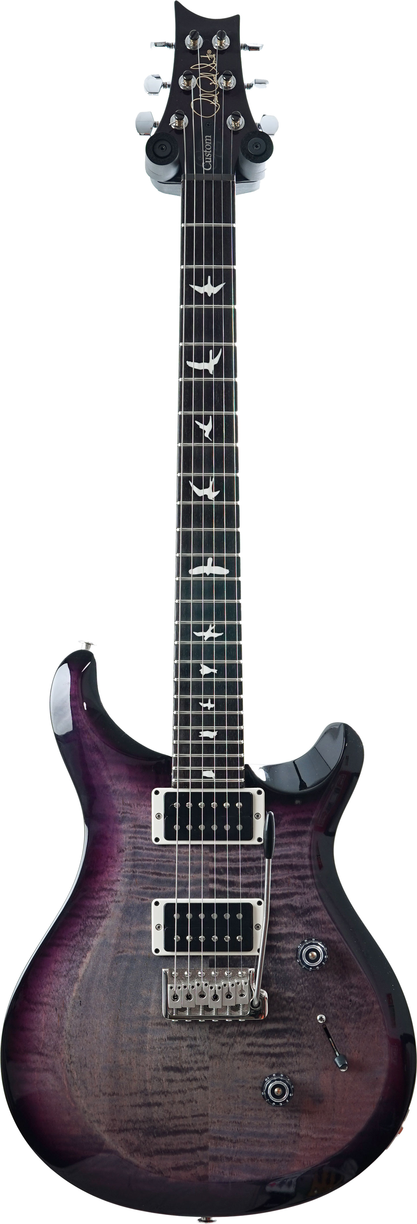 PRS S2 Custom 24 Faded Grey Black Purple Burst (Pre-Owned) #2452075117 ...