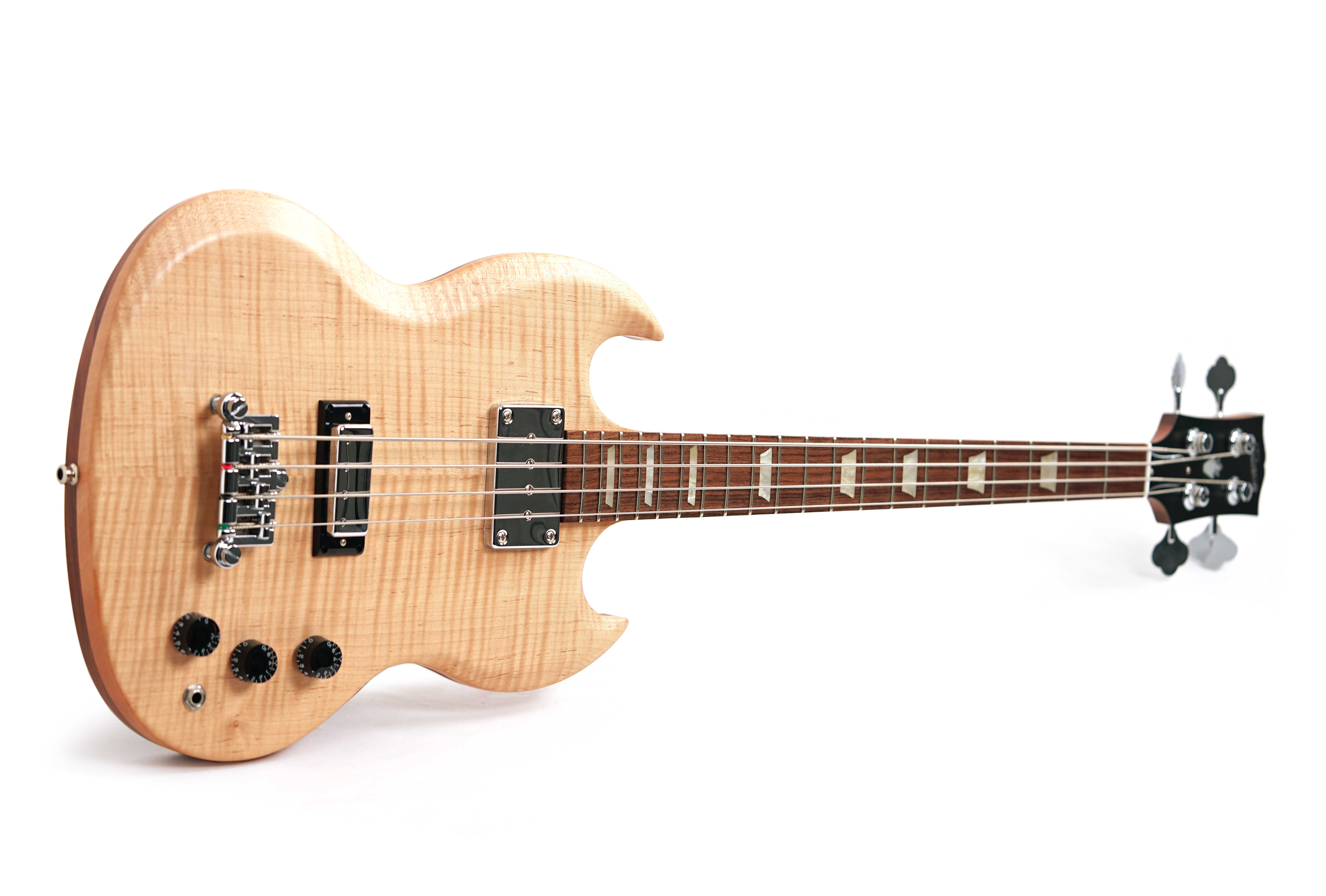 Gibson 2007 SG Supreme Bass Natural Flame Maple (Pre-Owned) #001370527 ...