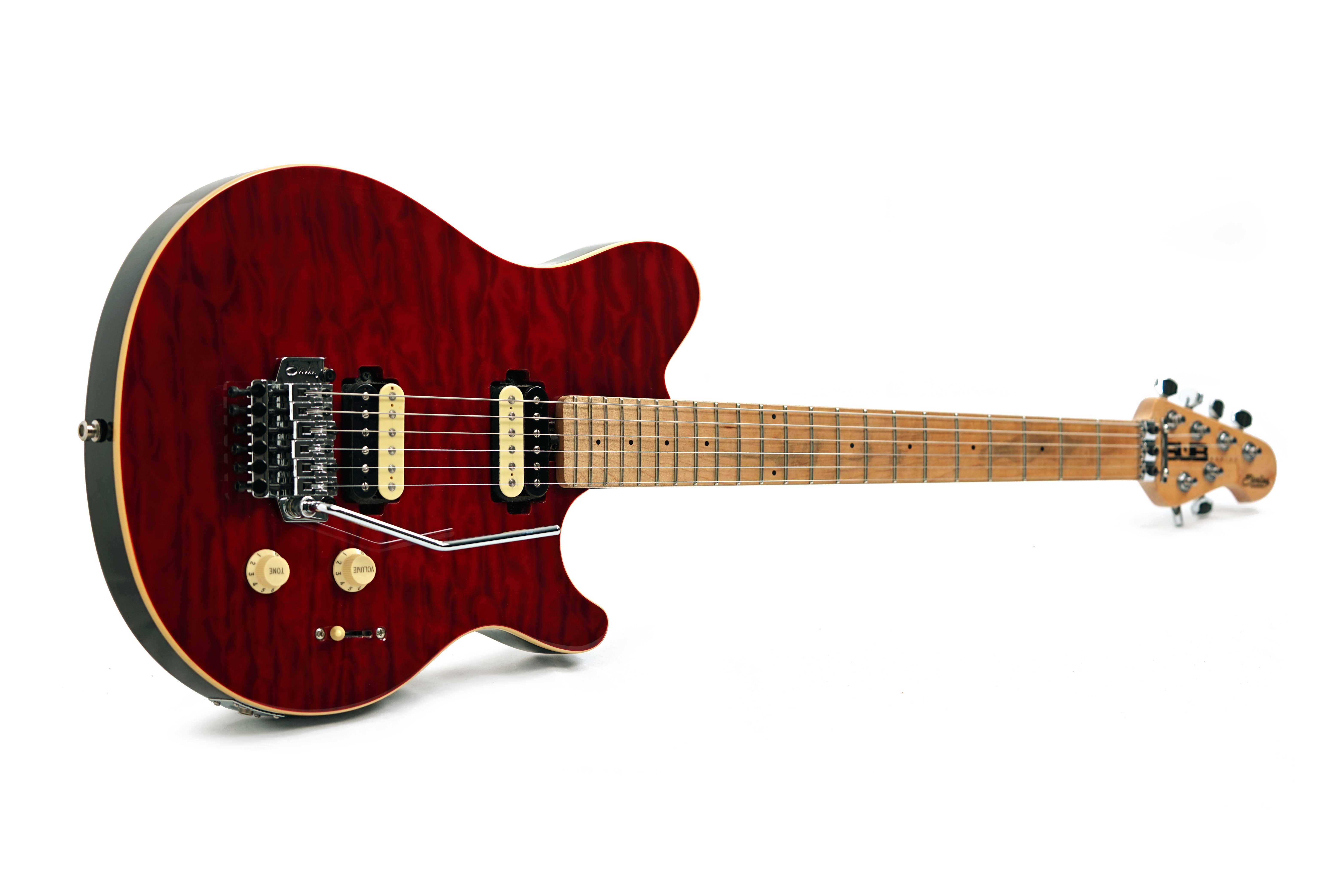 Music Man Sterling Sub Series AX4 Translucent Red (Pre-Owned) #B051876 ...