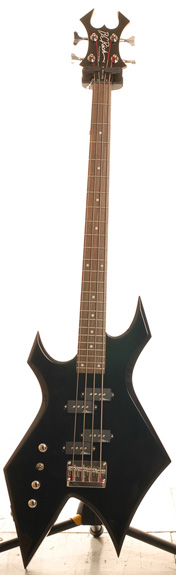 BC Rich Platinum Series Warlock Bass Lefthand Black | guitarguitar