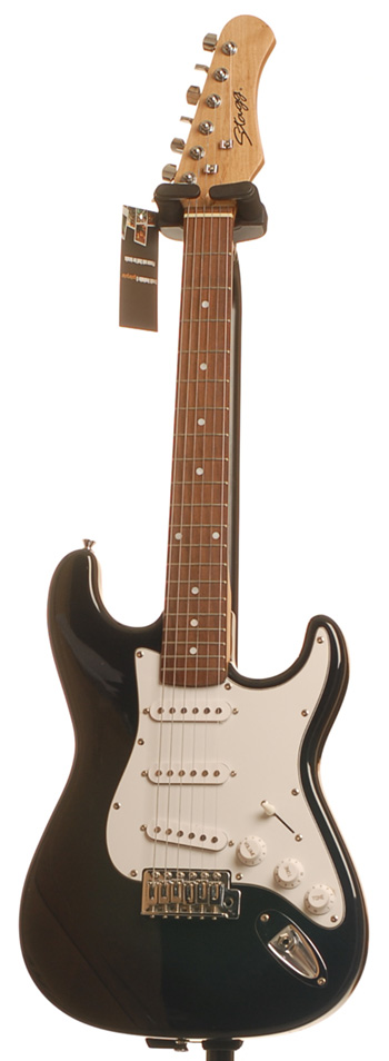 Stagg S300 Black 3/4 Size Electric Guitar | guitarguitar
