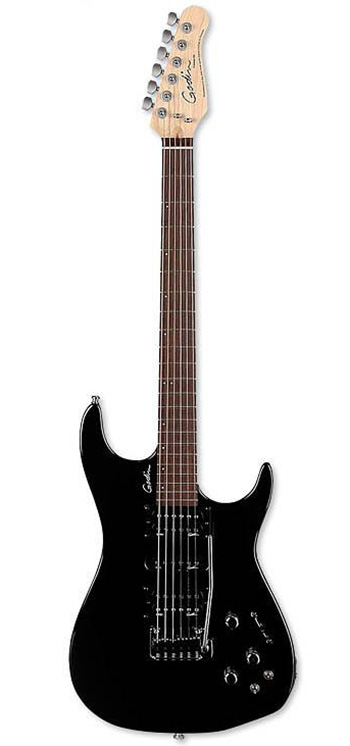 Godin Freeway SA Black Synth Access | guitarguitar