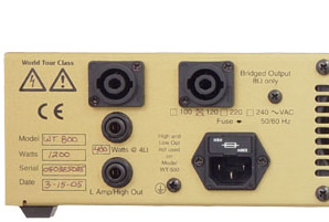 Eden WT800 World Tour Head 2x400watts @ 4 Ohms | guitarguitar