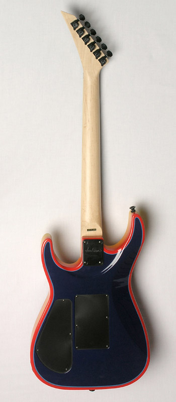 Jackson DK2 Blue Orange Flames | guitarguitar