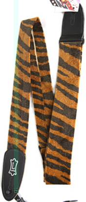 Levy's MF8T Faux Fur Tiger Strap | guitarguitar