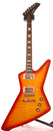 Hamer XT Standard Explorer Flametop Cherry Sunburst | guitarguitar