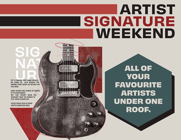 Artist Signature Weekend at guitarguitar Newcastle | guitarguitar