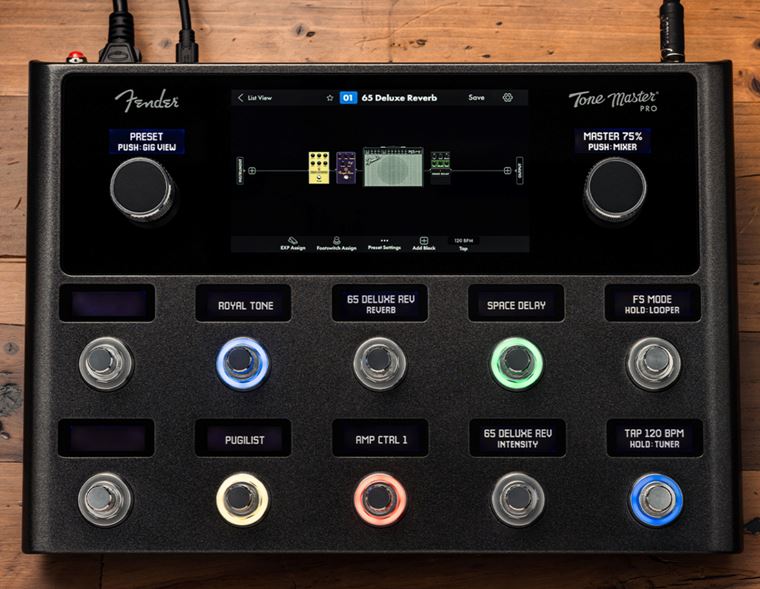 BRAND NEW Fender Tone Master Pro: Digital Modelling Perfected ...