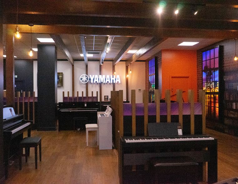 Check out our BRAND NEW Yamaha Piano Showroom! | guitarguitar
