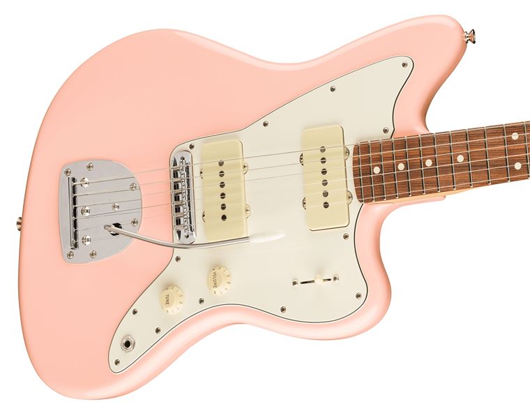 A Closer Look: Fender Player Jazzmaster Shell Pink guitarguitar ...